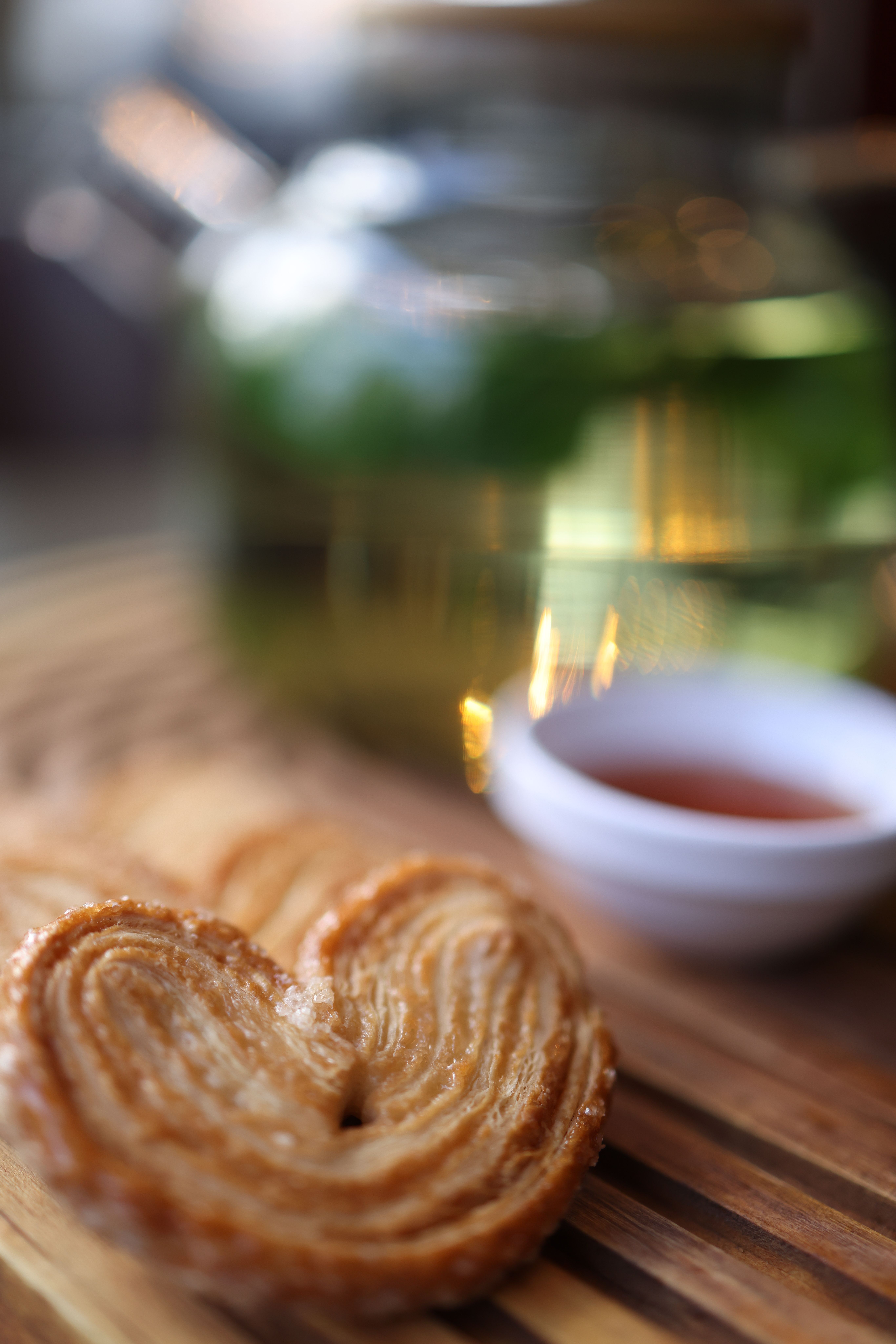 Cozy Tea Time with Pastries and Herbal Tea · Free Stock Photo