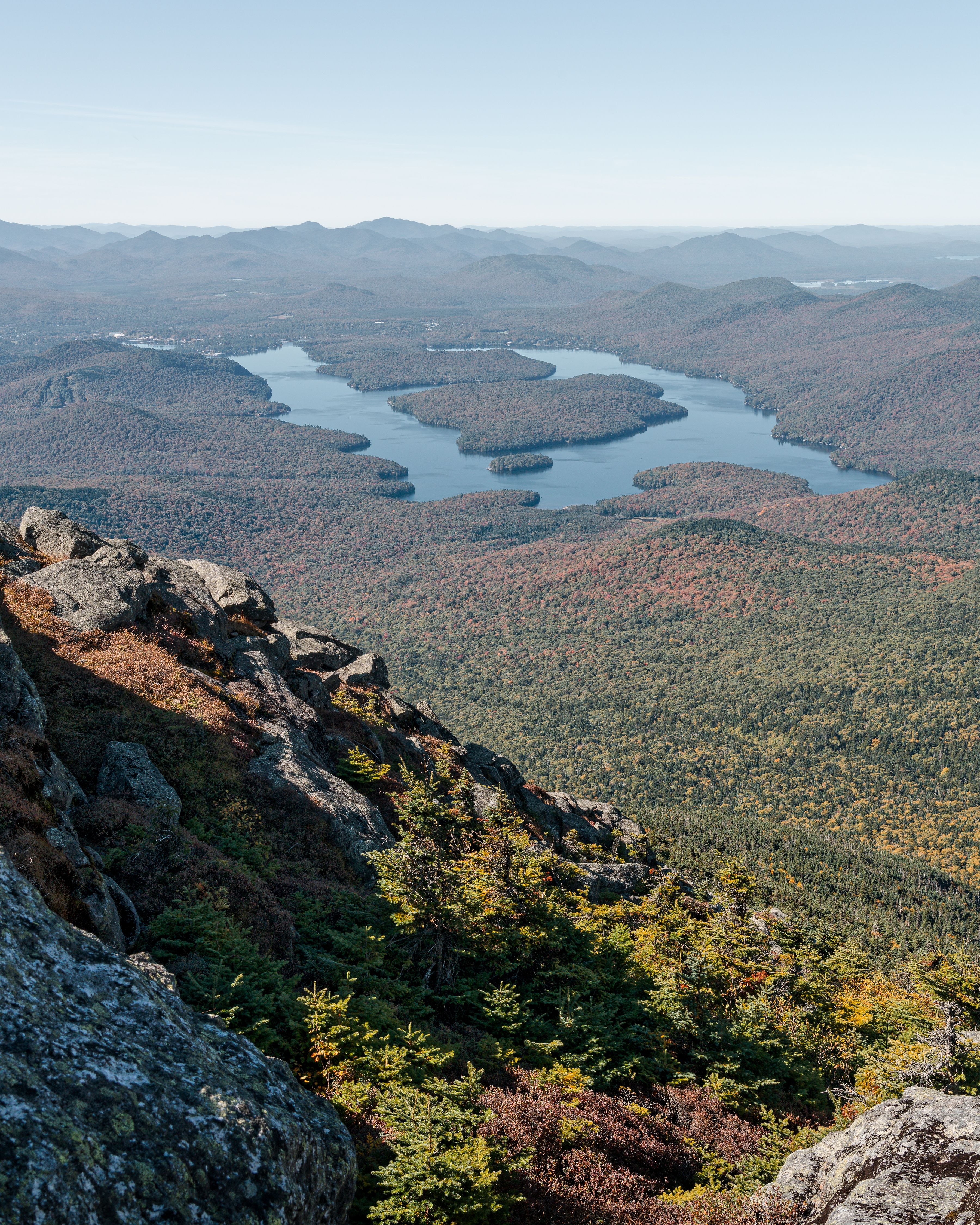 Scenic View of Adirondack Mountains and Lake · Free Stock Photo