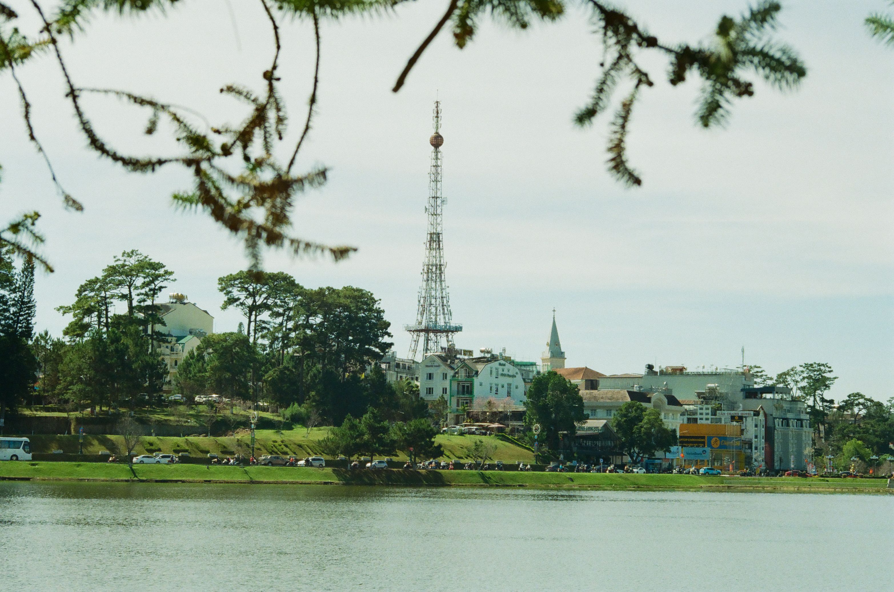 Scenic View of Dalat with Eiffel Tower Replica · Free Stock Photo
