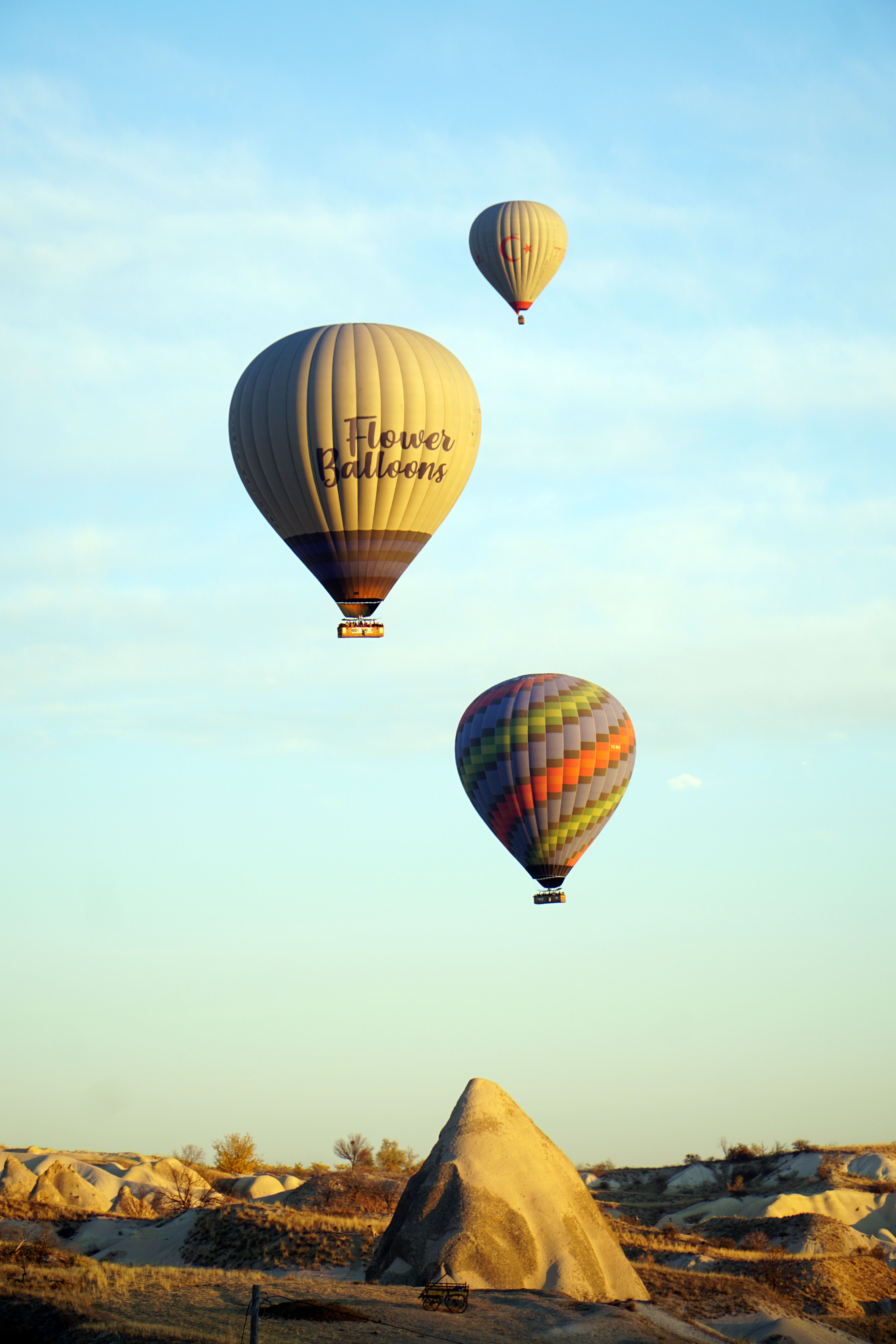 Hot Air Balloons Over Göreme at Sunrise · Free Stock Photo