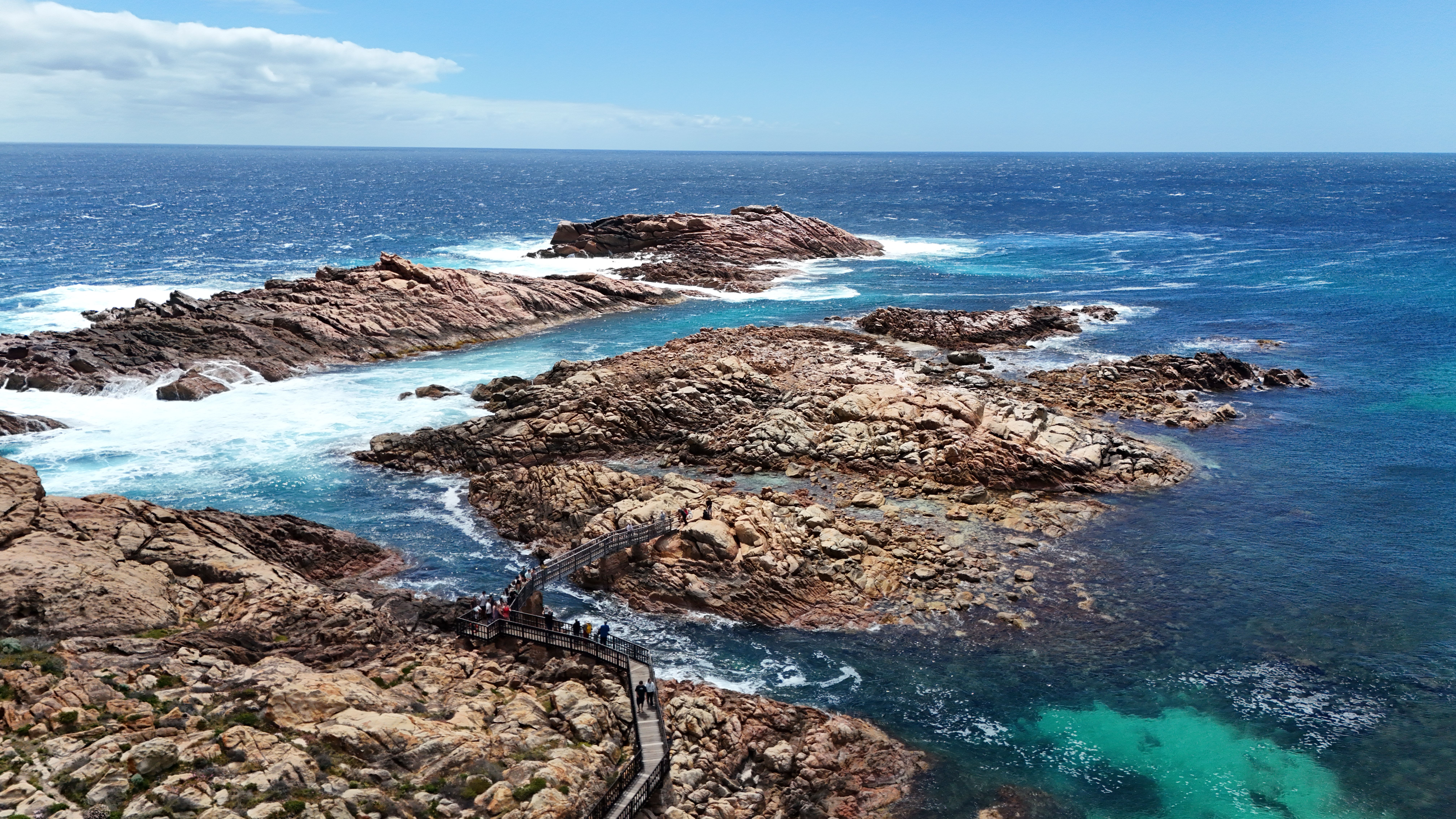 Aerial View of Rugged Western Australian Coastline · Free Stock Photo