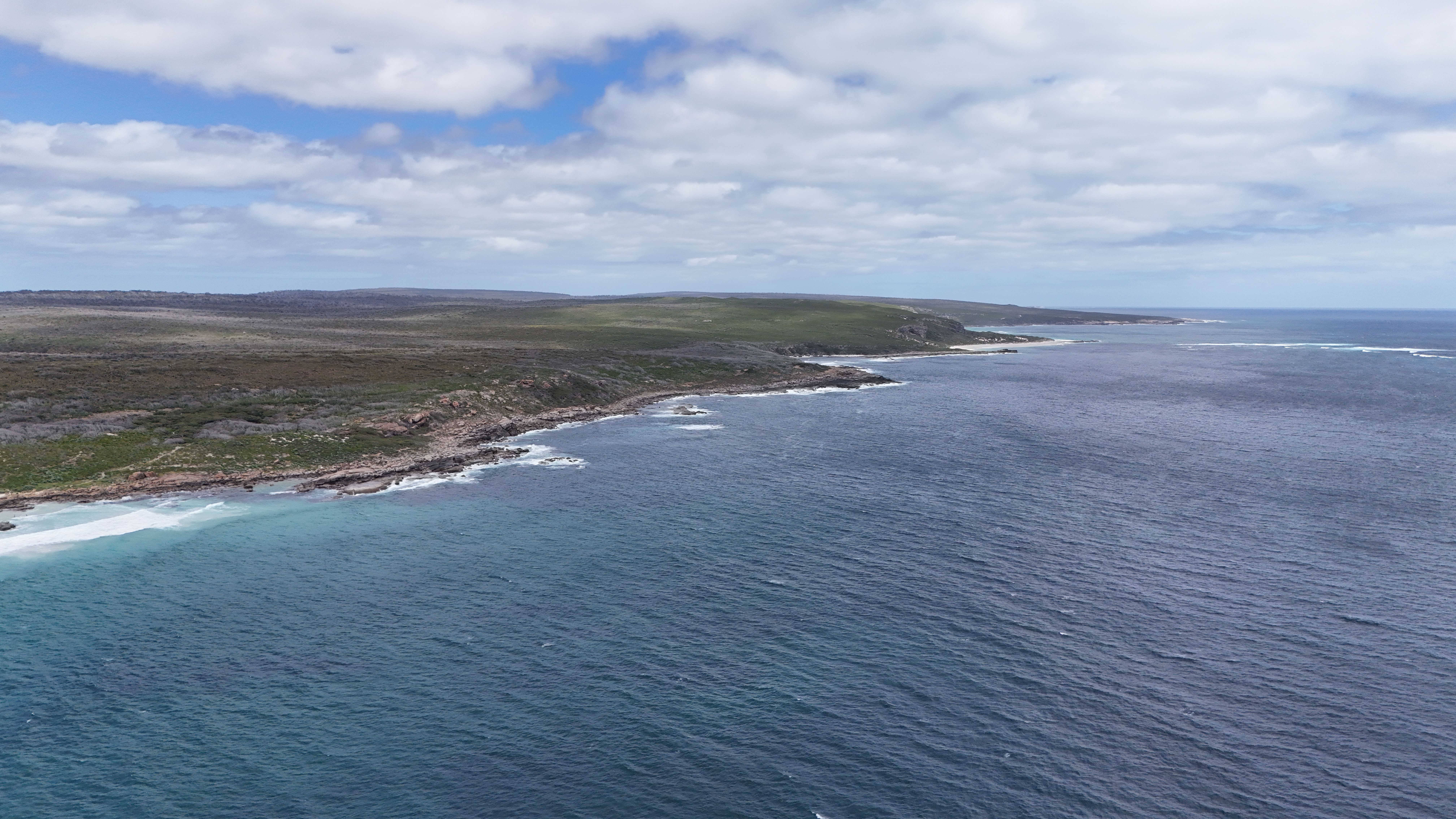 Aerial View of Western Australia's Rugged Coastline · Free Stock Photo