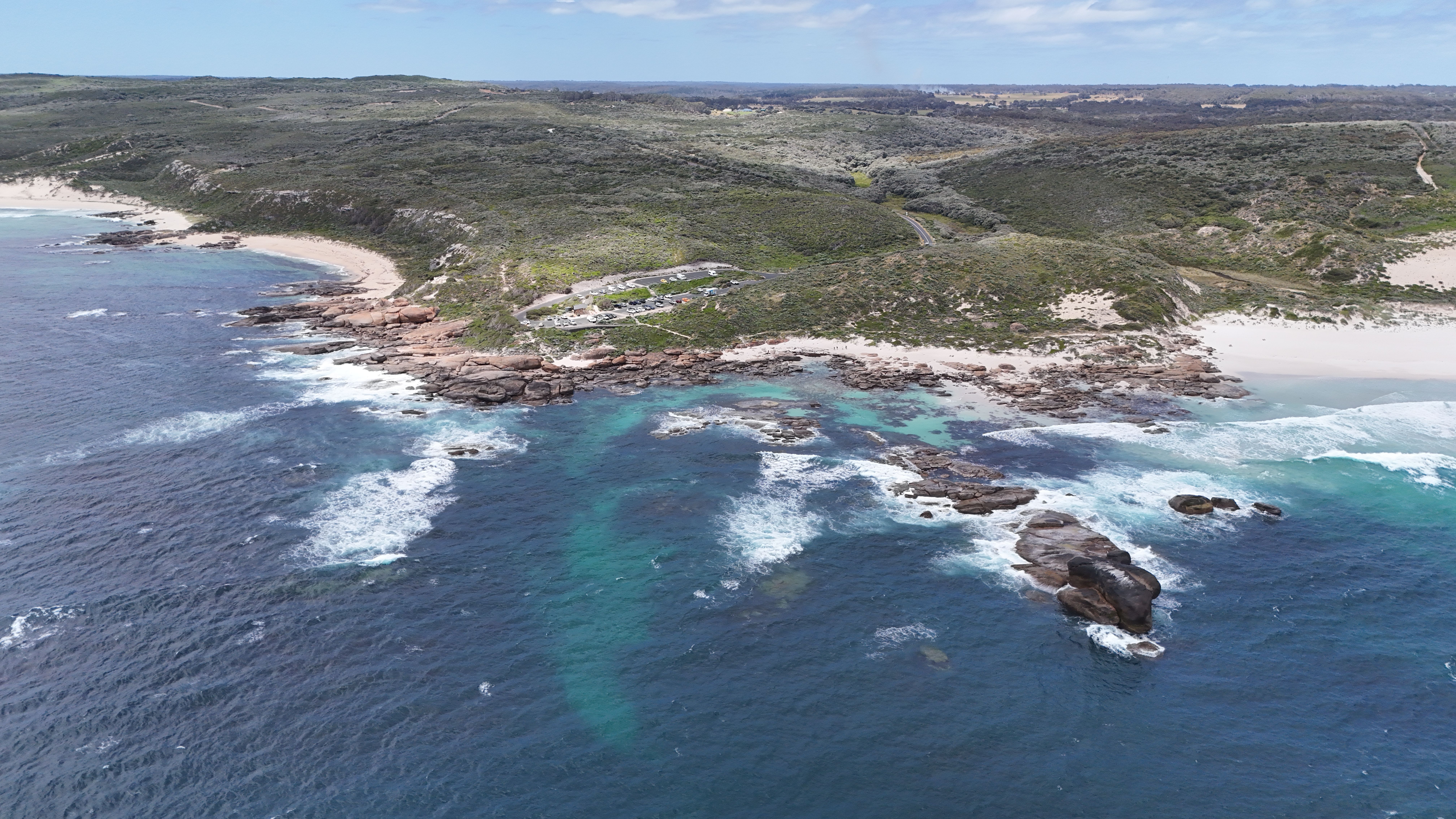 Aerial View of Pristine Western Australian Coastline · Free Stock Photo