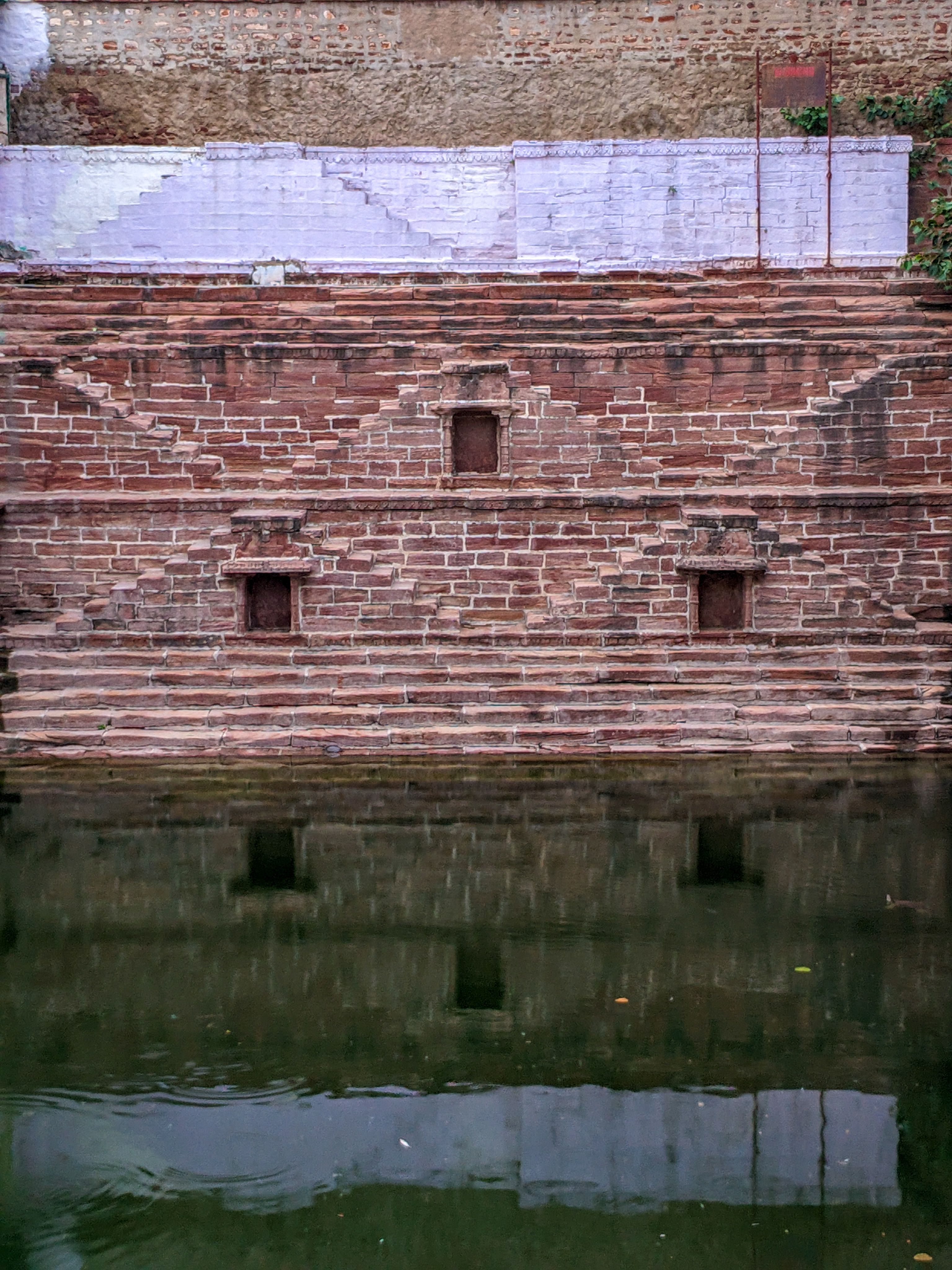 Ancient Indian Stepwell with Reflections · Free Stock Photo