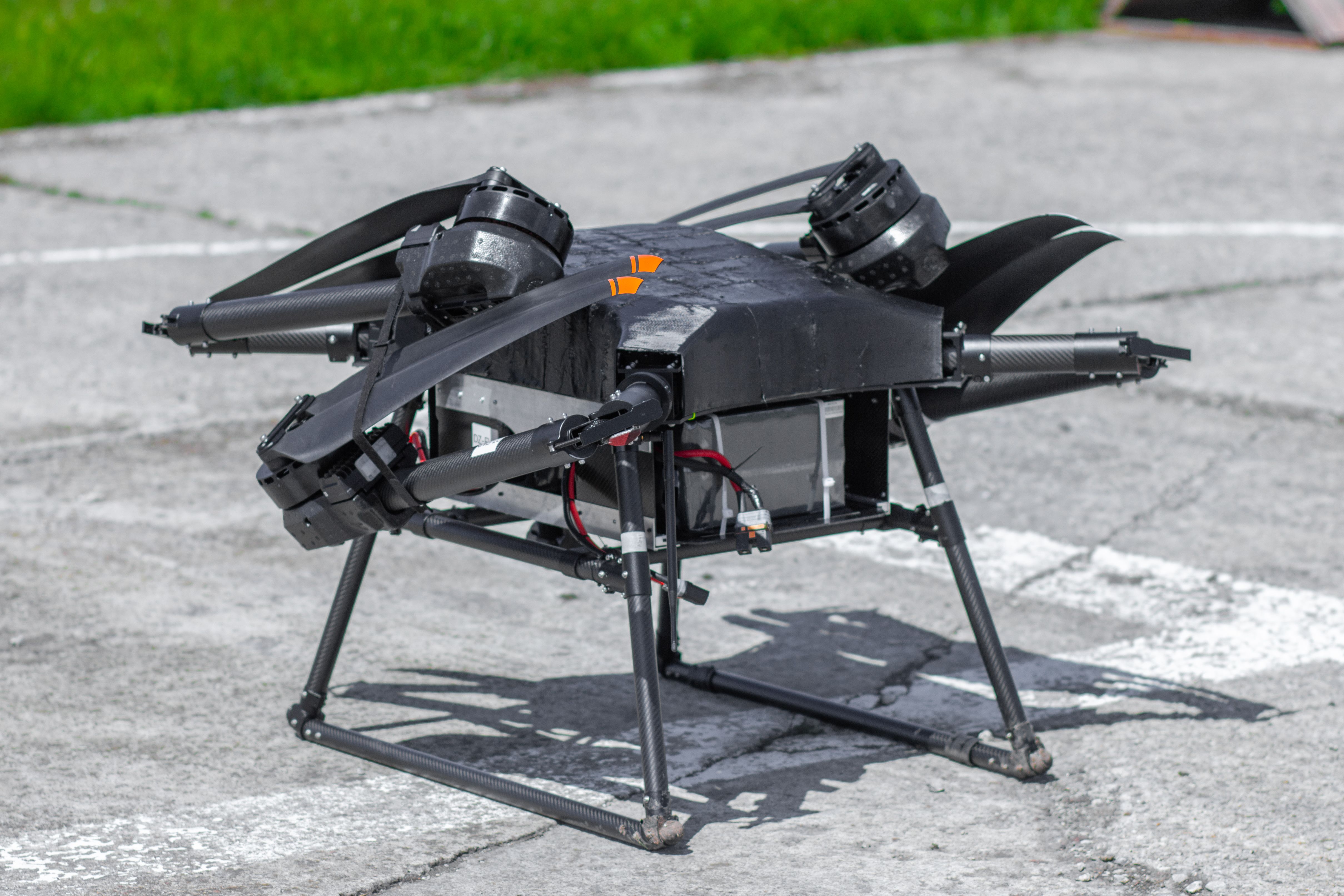 Industrial Drone on Concrete Surface · Free Stock Photo