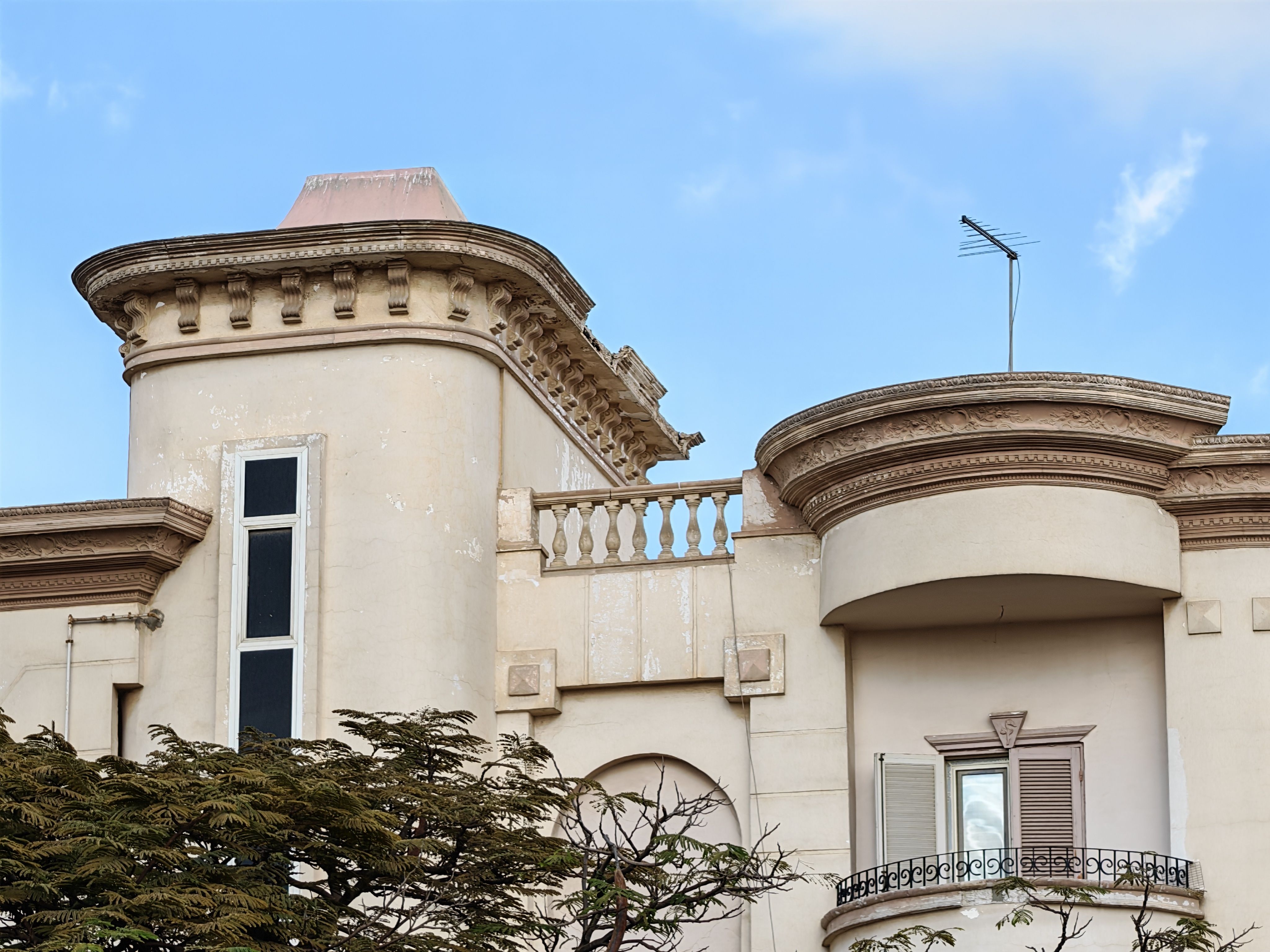 Classic Mediterranean Architectural Detail with Balconies · Free Stock ...