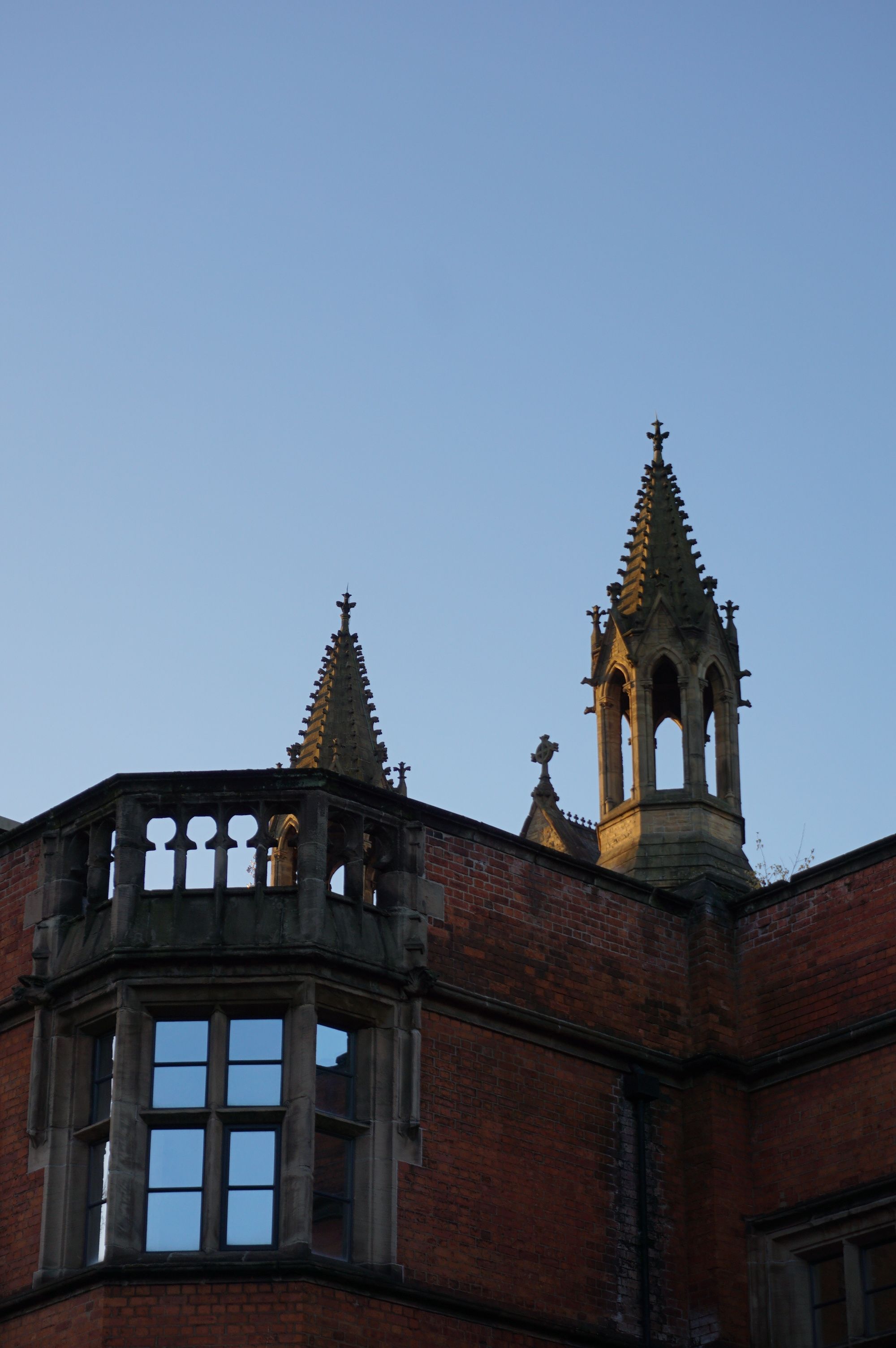 Gothic Architecture Spires at Sunset · Free Stock Photo