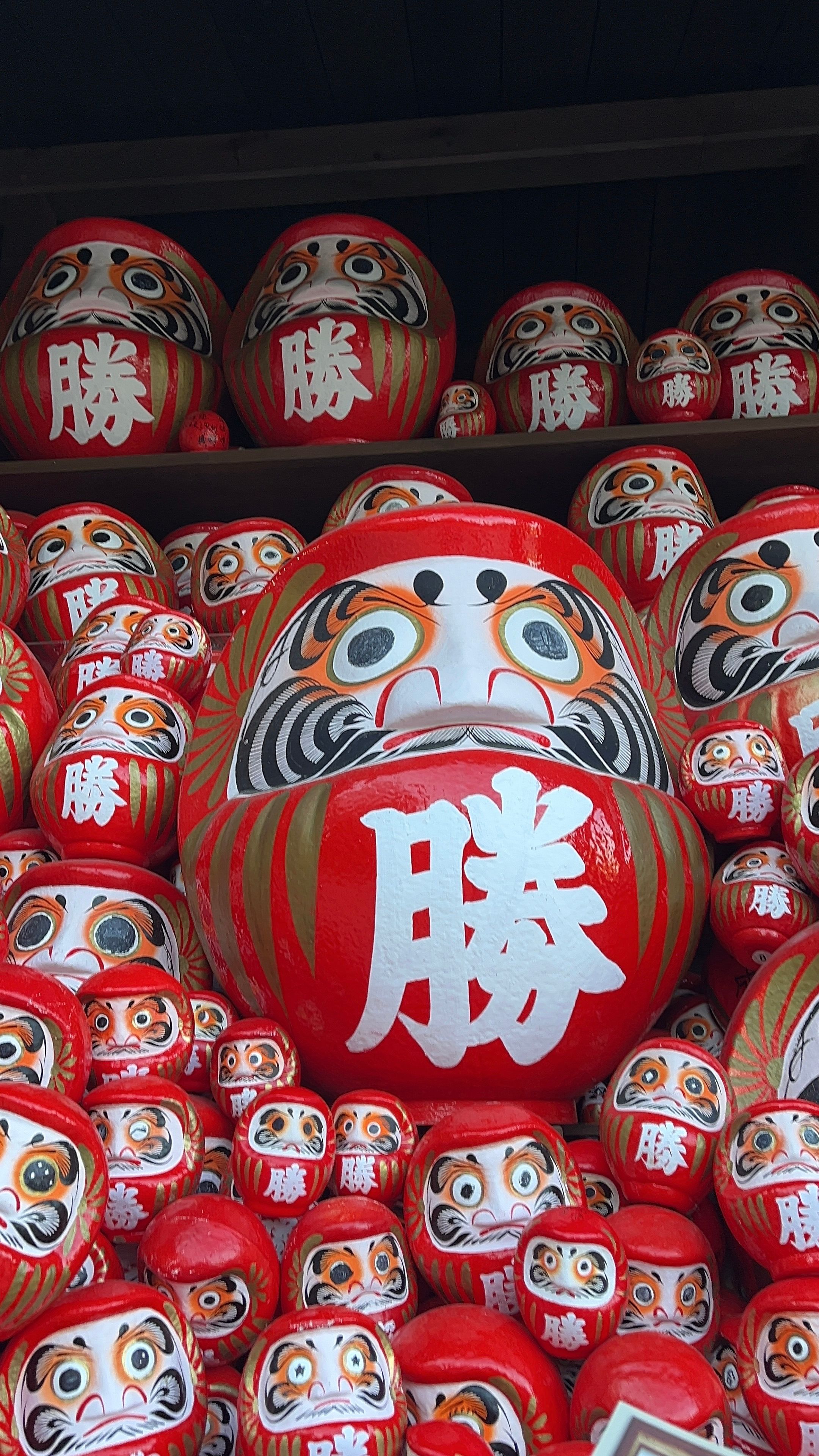 Collection of Traditional Japanese Daruma Dolls · Free Stock Photo