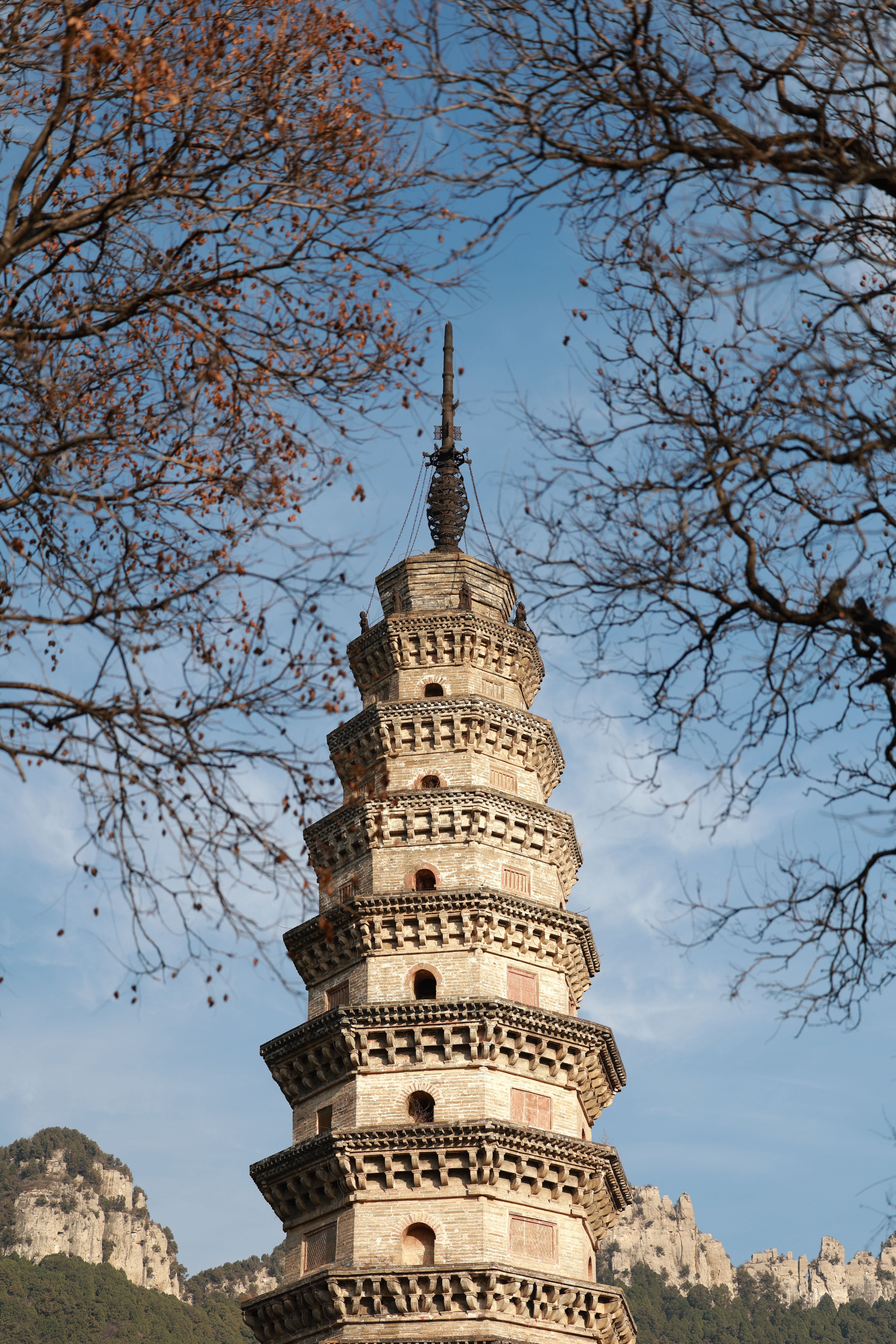 Ancient Pagoda Tower Surrounded by Trees · Free Stock Photo