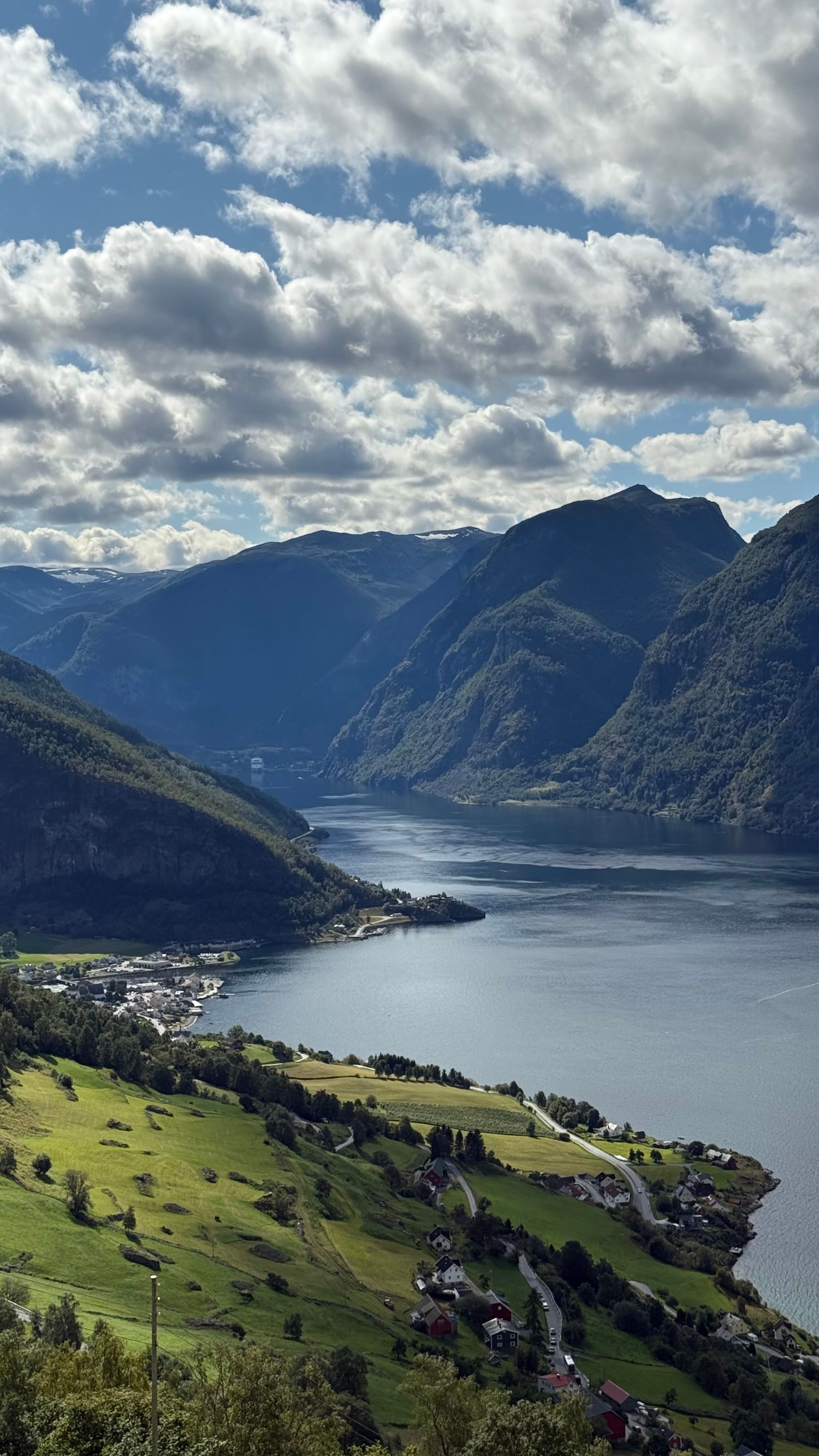 Scenic Aerial View of Norwegian Fjord Landscape · Free Stock Photo