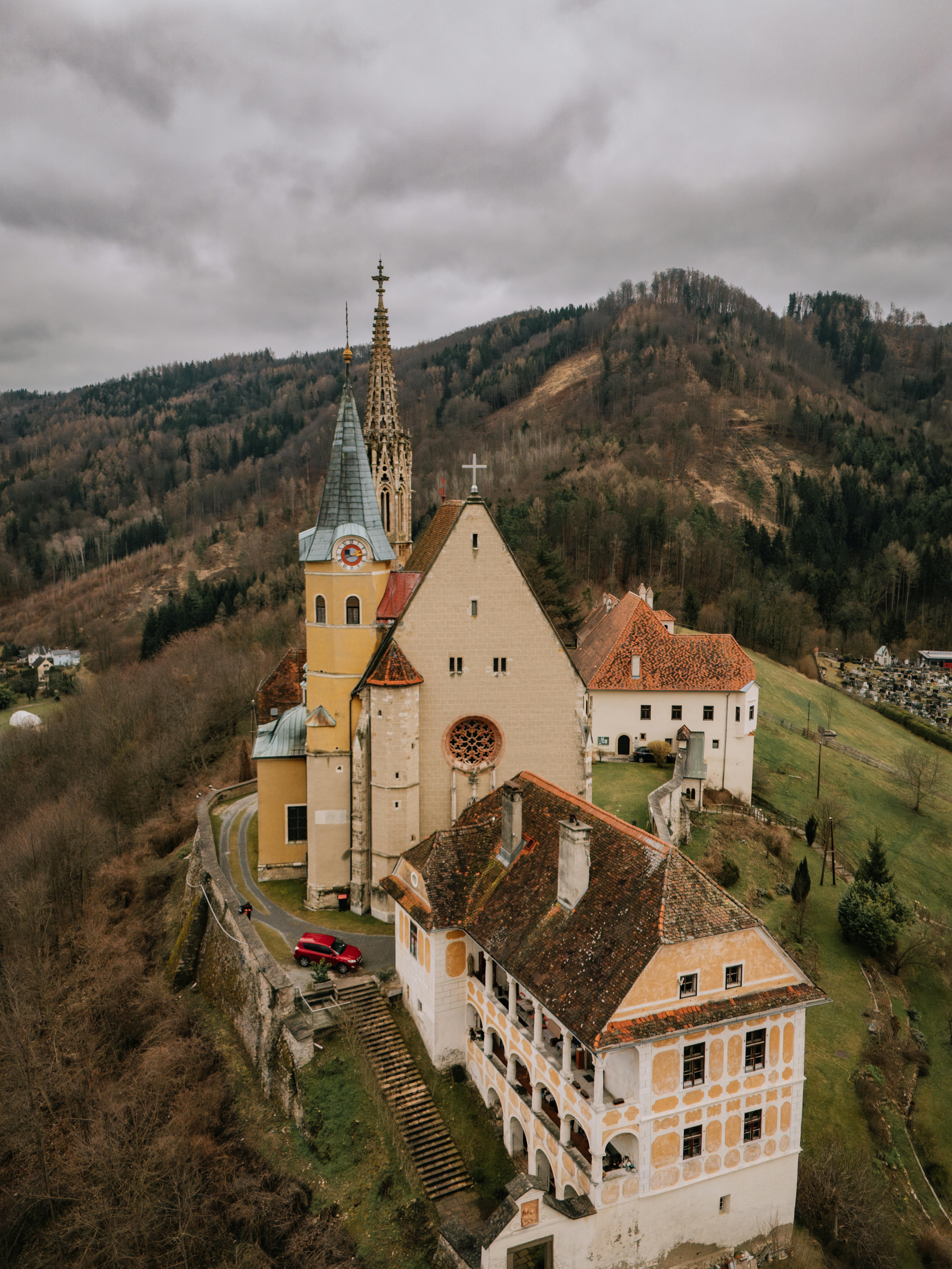 Gothic Church and Historic Architecture in Austria · Free Stock Photo