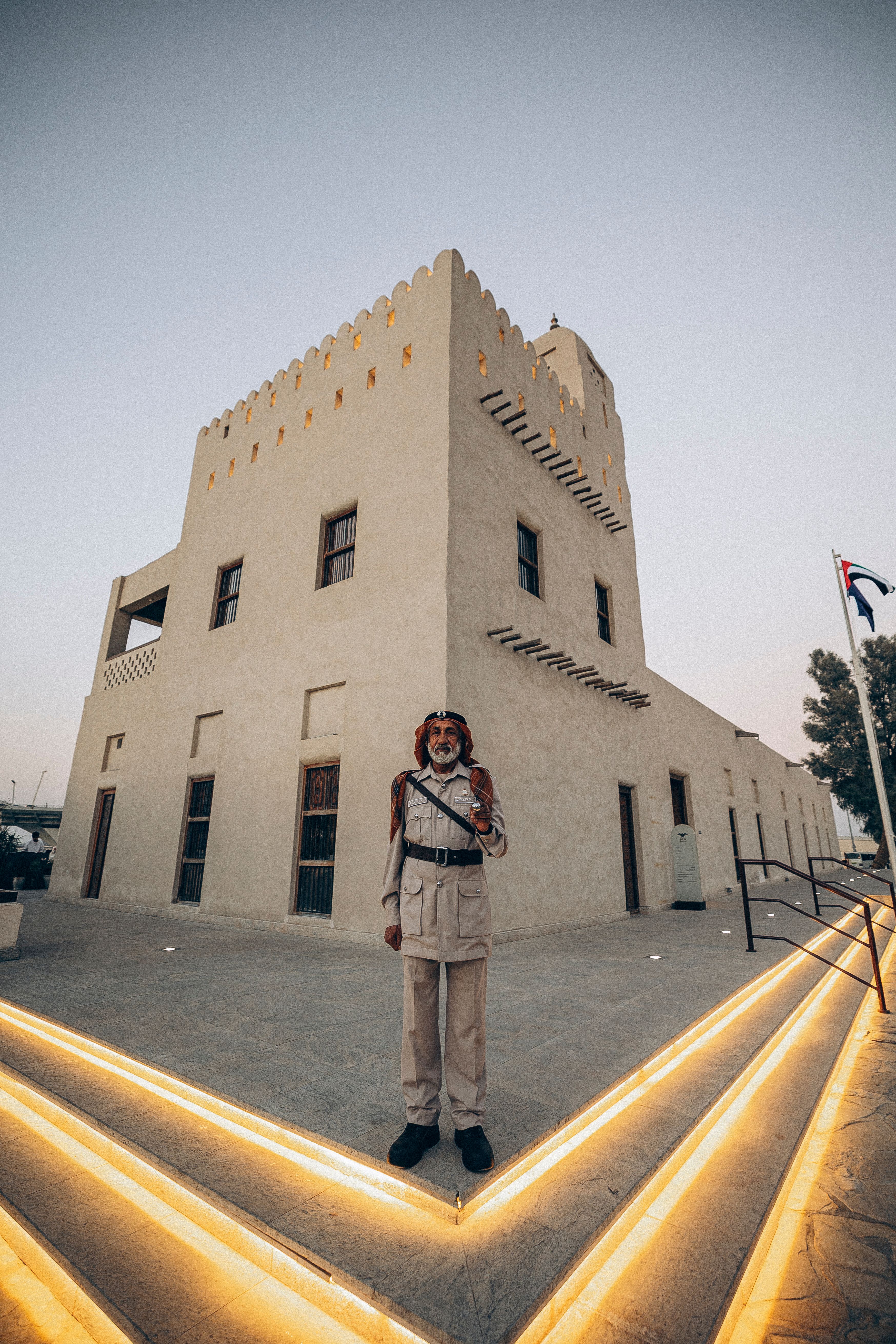 Heritage Guard at Qasr Al Hosn in Abu Dhabi · Free Stock Photo