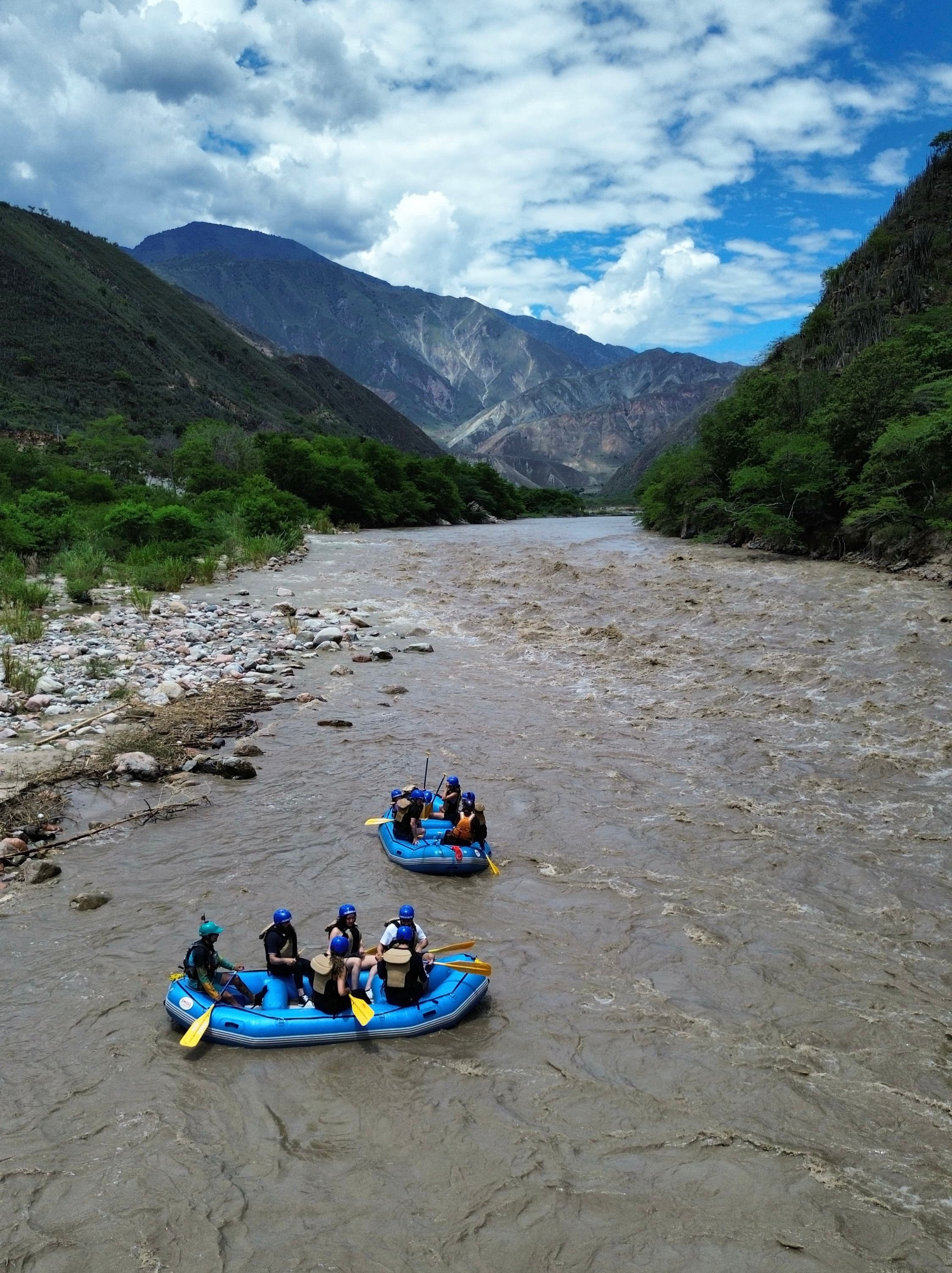 Exciting River Rafting Adventure in Pristine Nature · Free Stock Photo