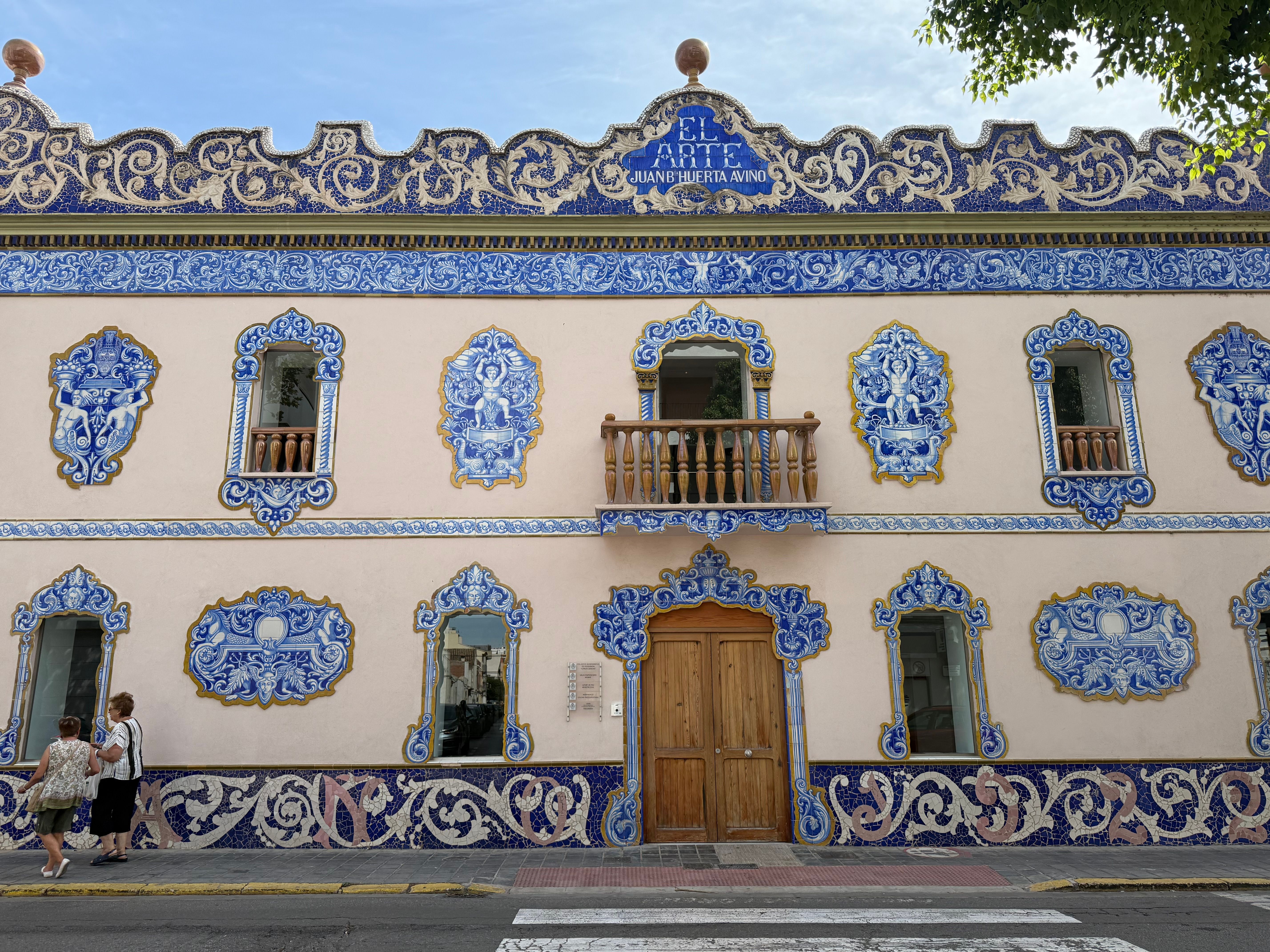 Colorful Ceramic Facade in Manises, Spain · Free Stock Photo
