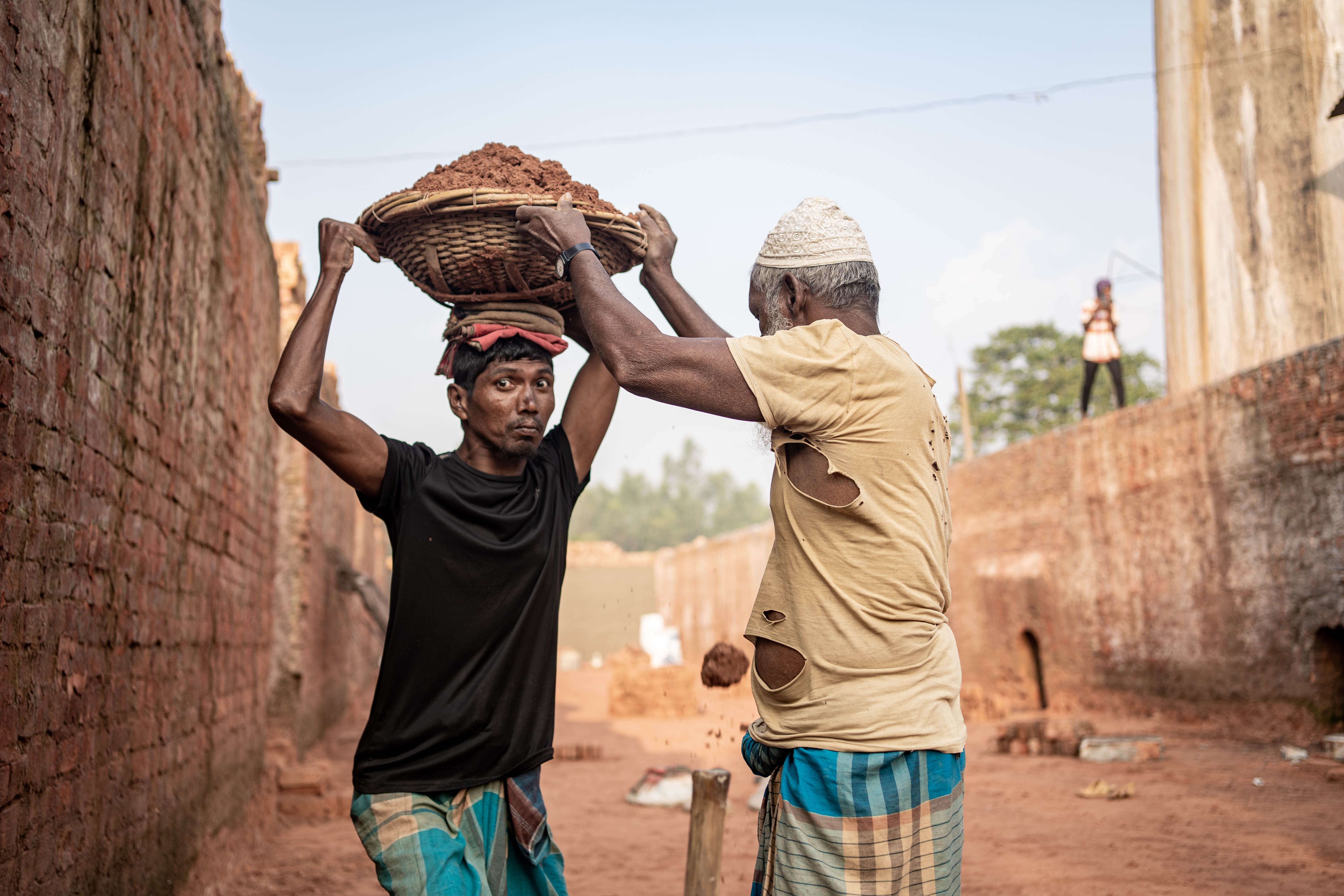 Bangladeshi Brick Field Workers in Dhaka Division · Free Stock Photo