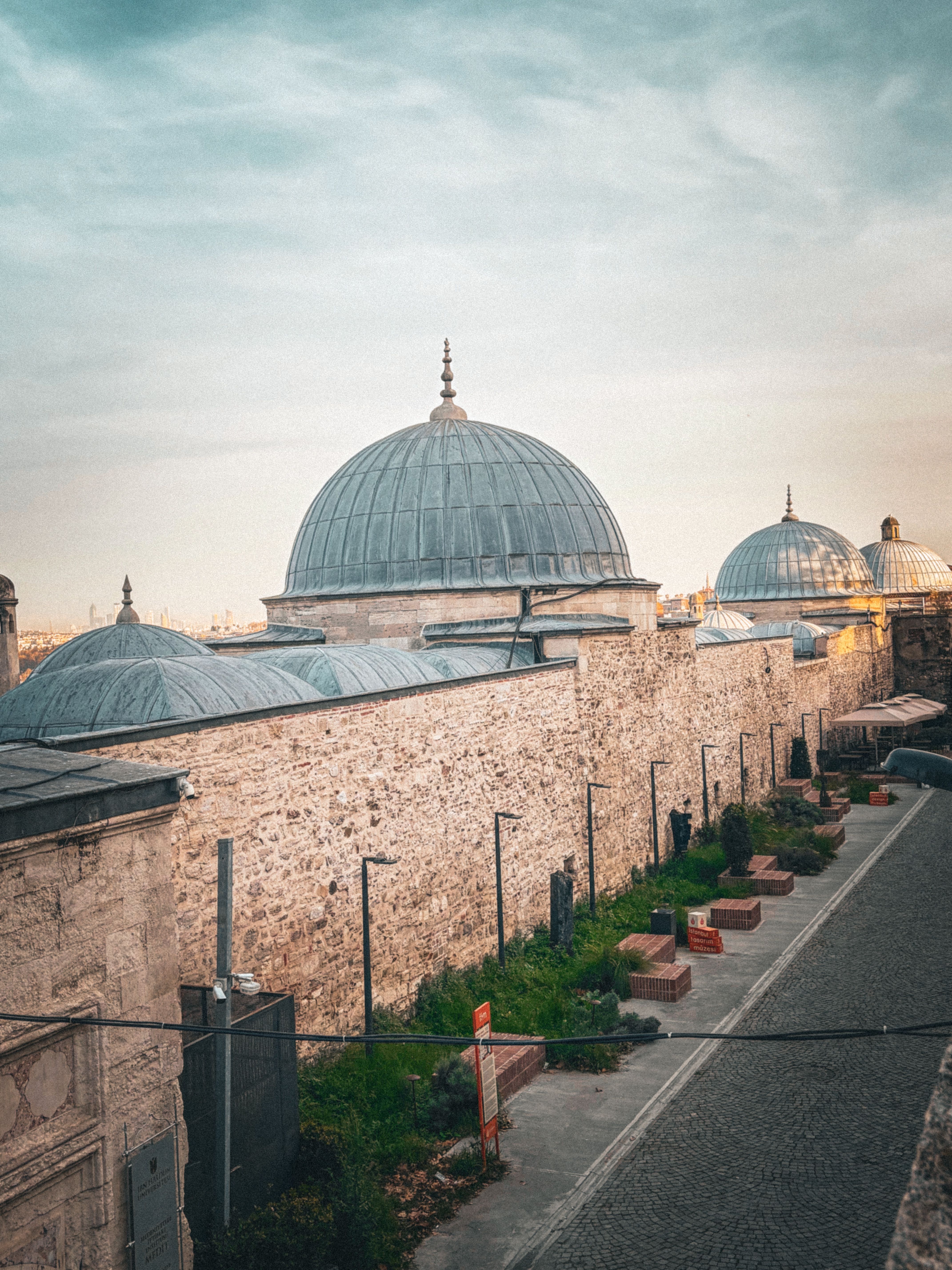 Historic Istanbul Architecture with Stone Domes · Free Stock Photo