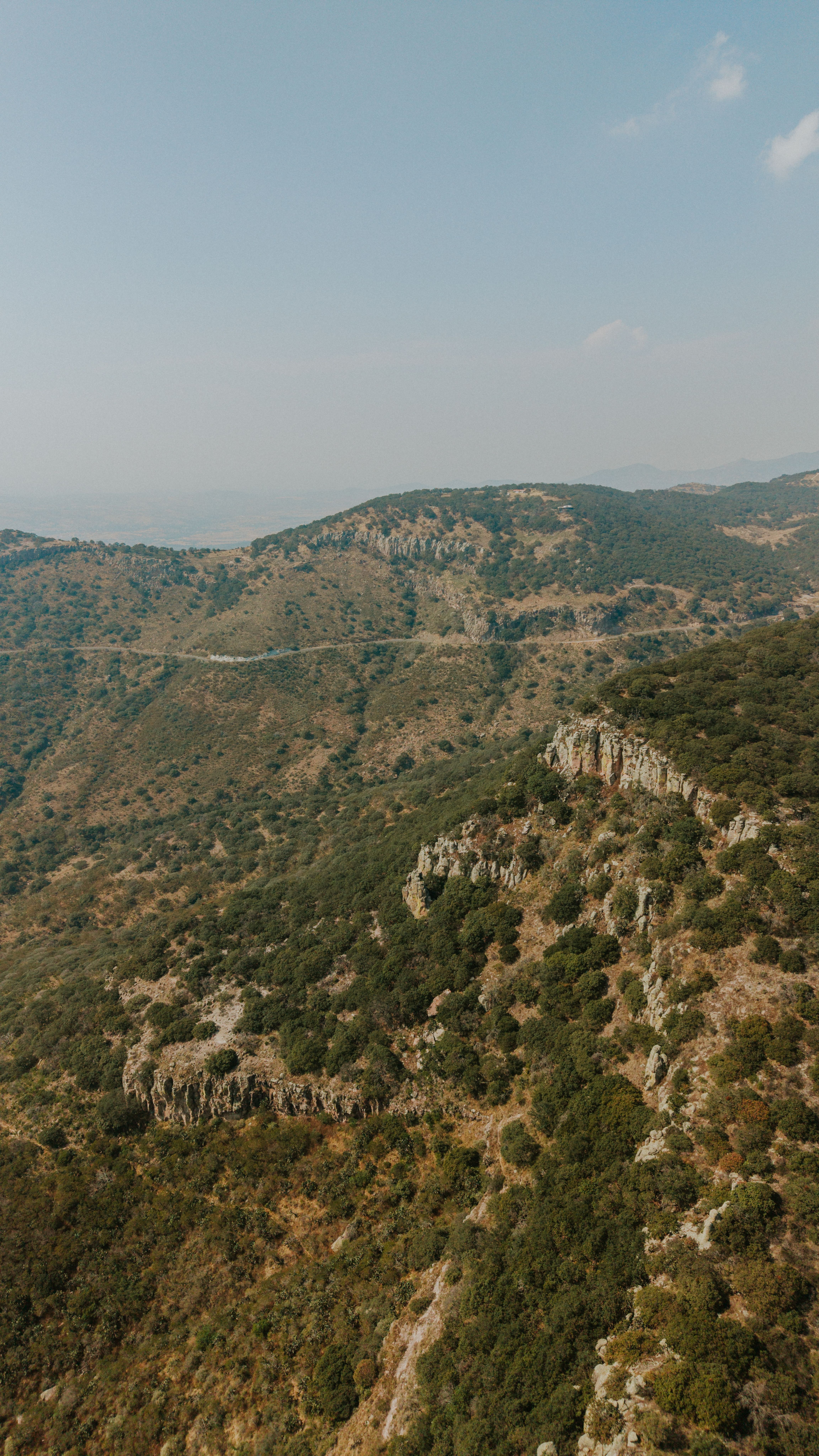 Aerial View of Scenic Mexican Mountain Range · Free Stock Photo