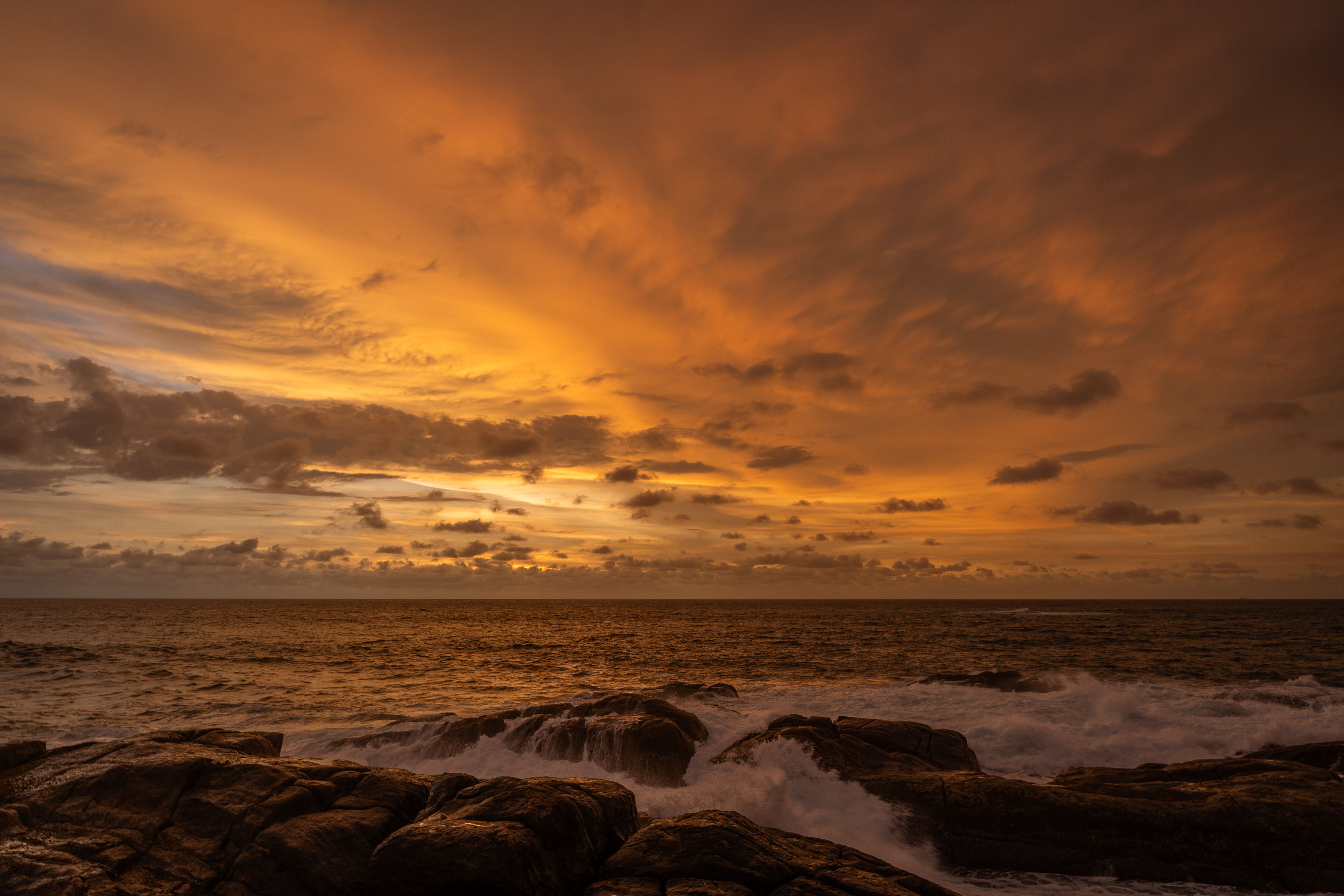 Gray Stone Near Sea · Free Stock Photo