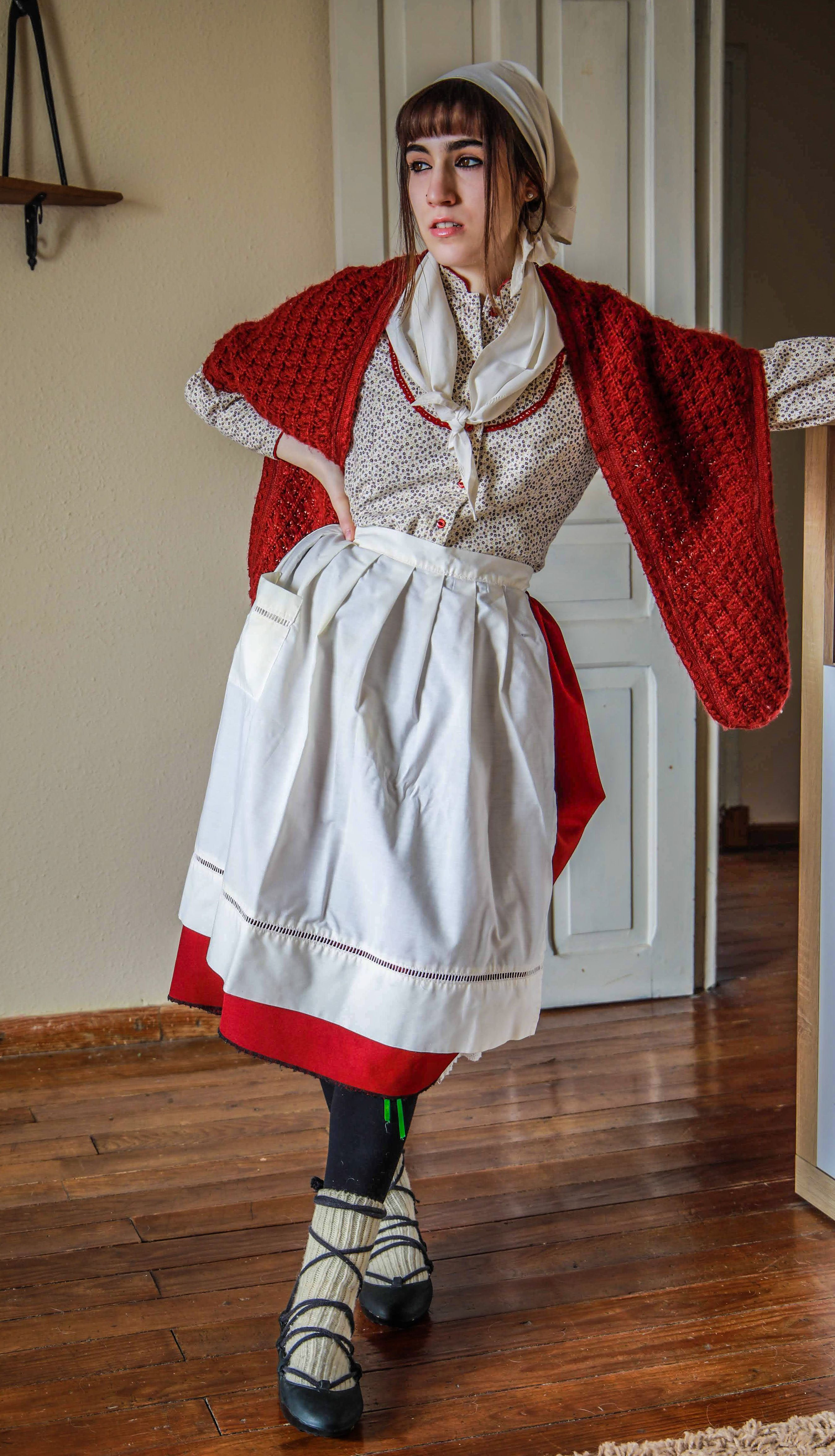 Portrait of Woman in Traditional European Attire · Free Stock Photo