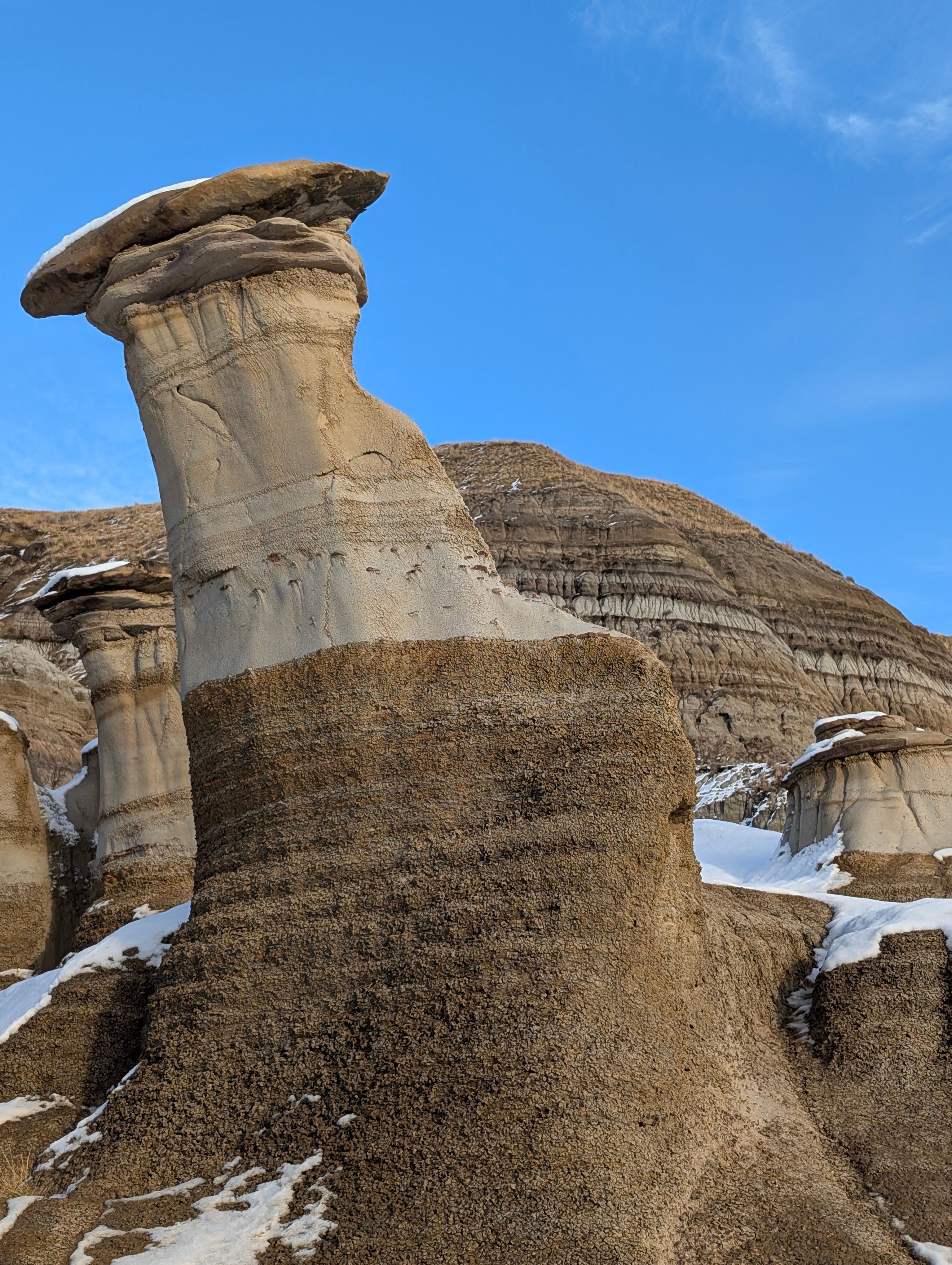 Stunning Hoodoos in Alberta Badlands Landscape · Free Stock Photo