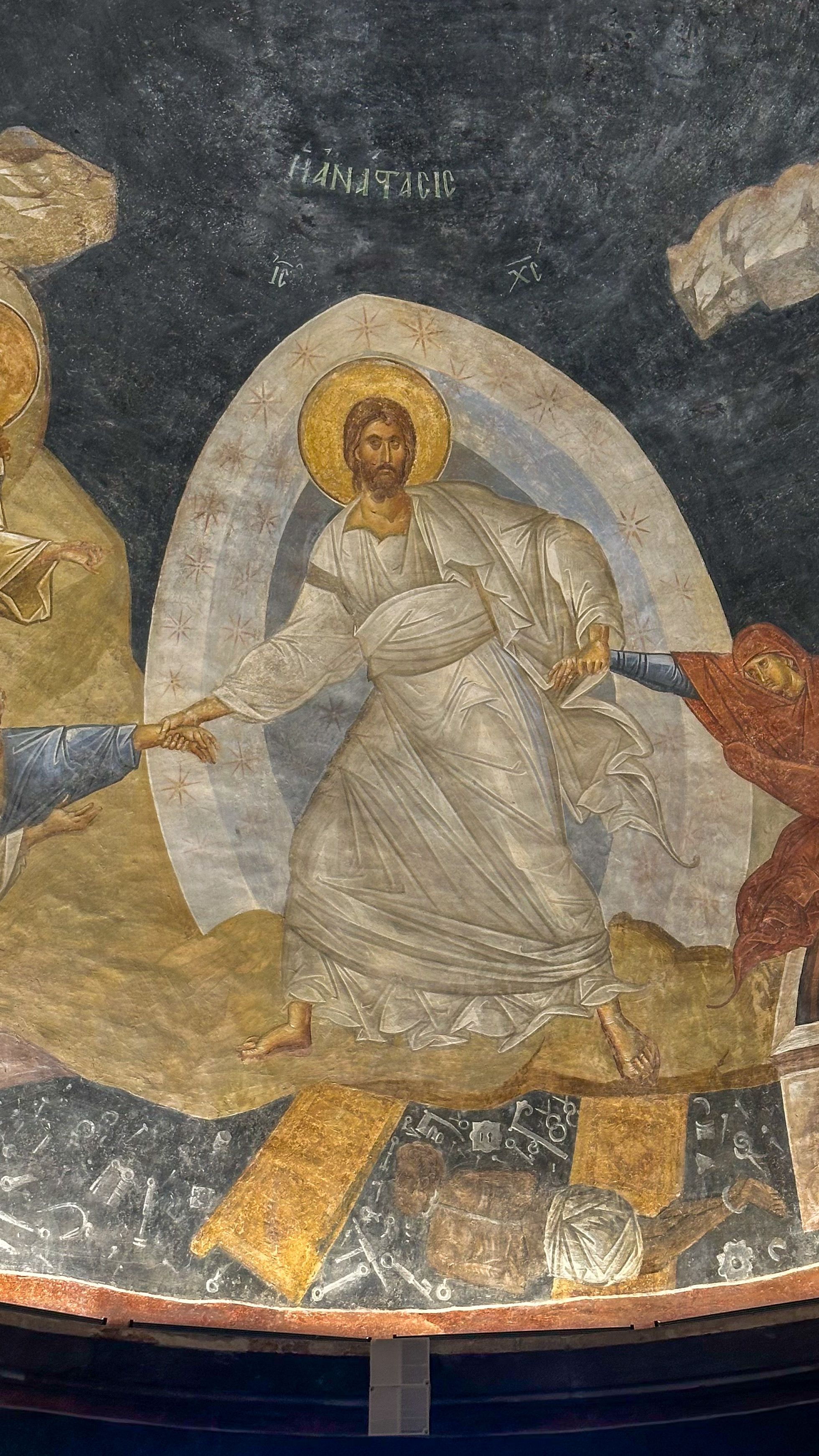 Resurrection Fresco in Chora Church, İstanbul · Free Stock Photo