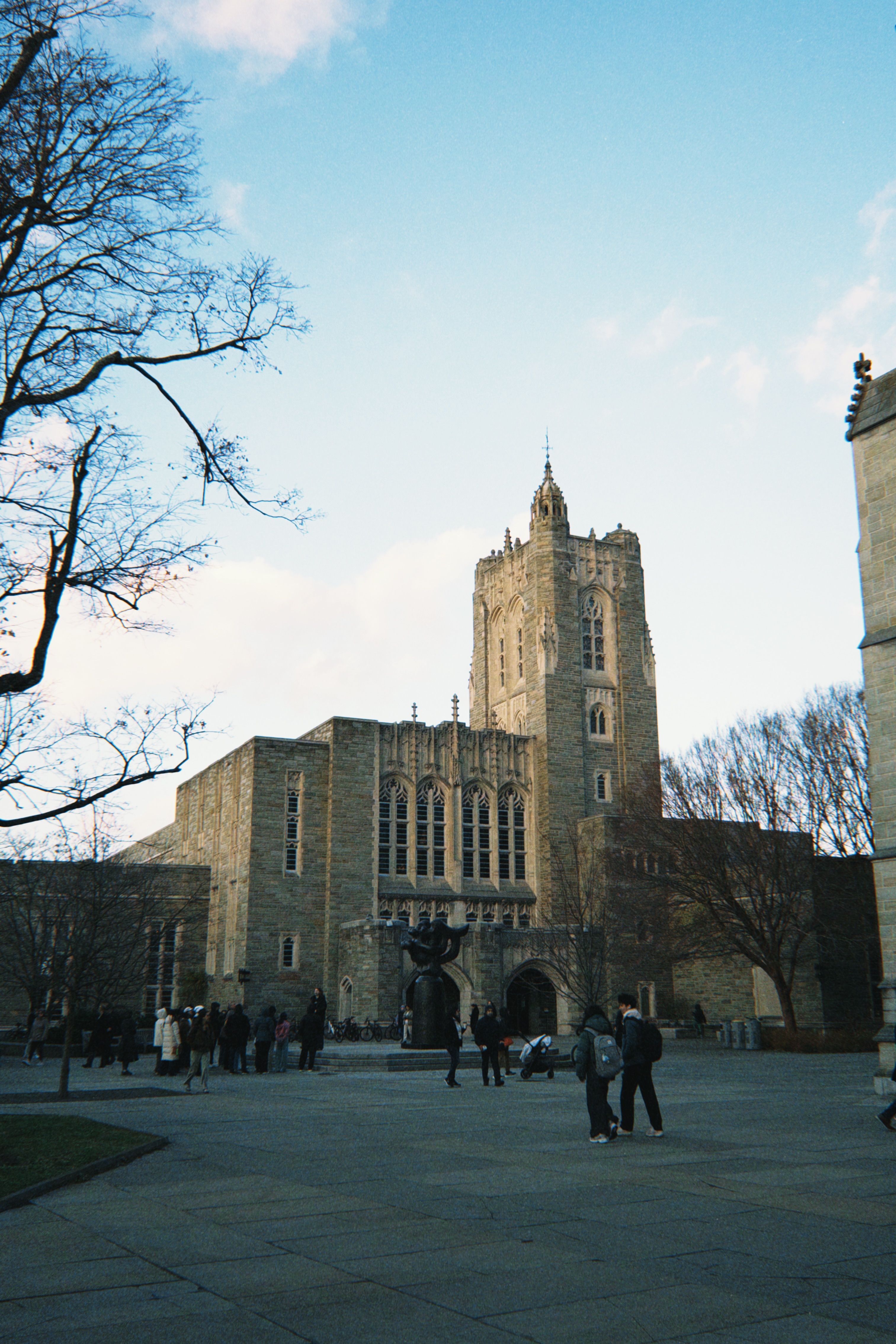 Princeton University Gothic Architecture in Winter · Free Stock Photo