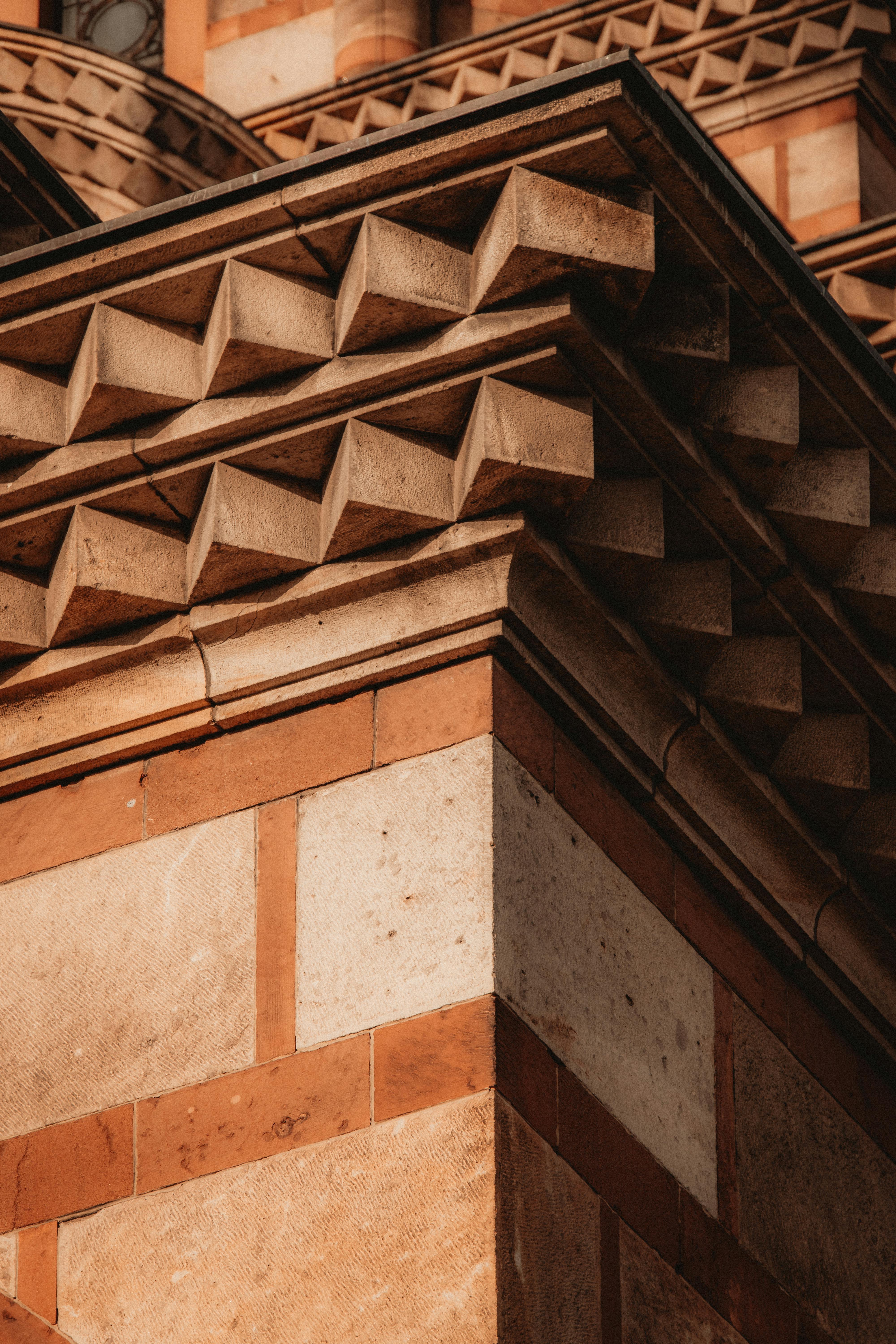 Detalle Arquitectónico Intrincado De La Fachada De Una Iglesia · Foto ...