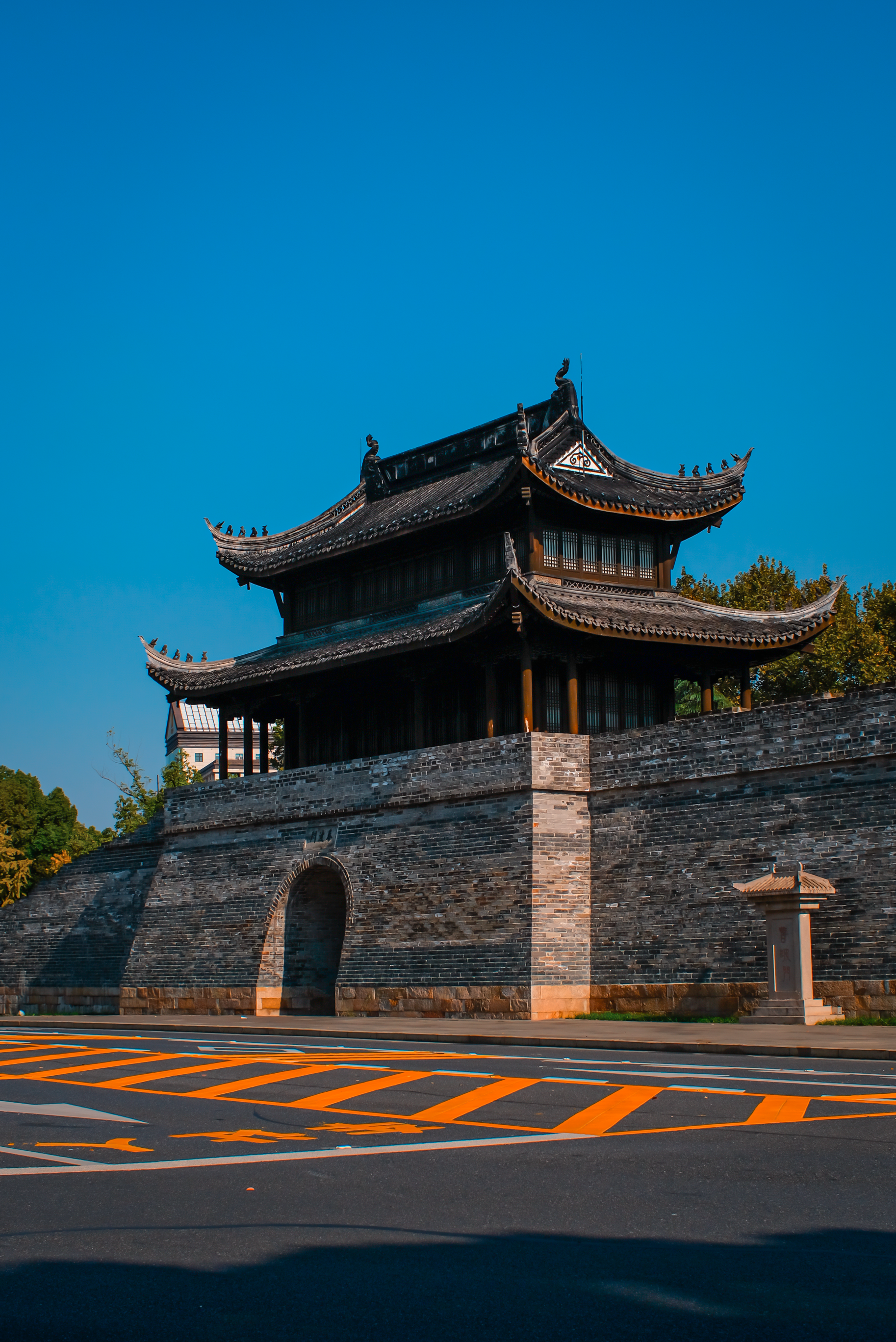 Traditional Asian Architecture Under Blue Sky · Free Stock Photo