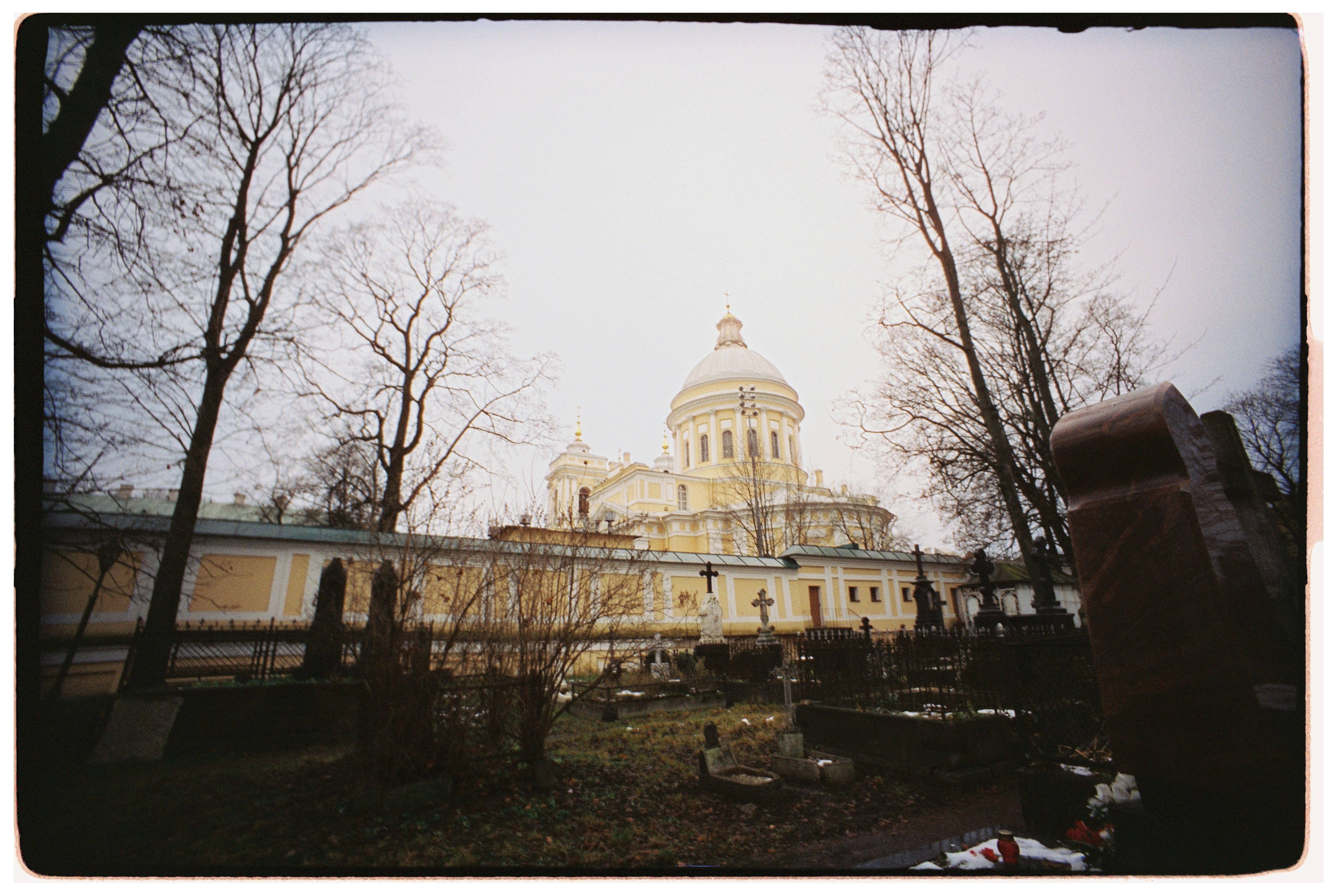St. Alexander Nevsky Monastery in Winter Scene · Free Stock Photo