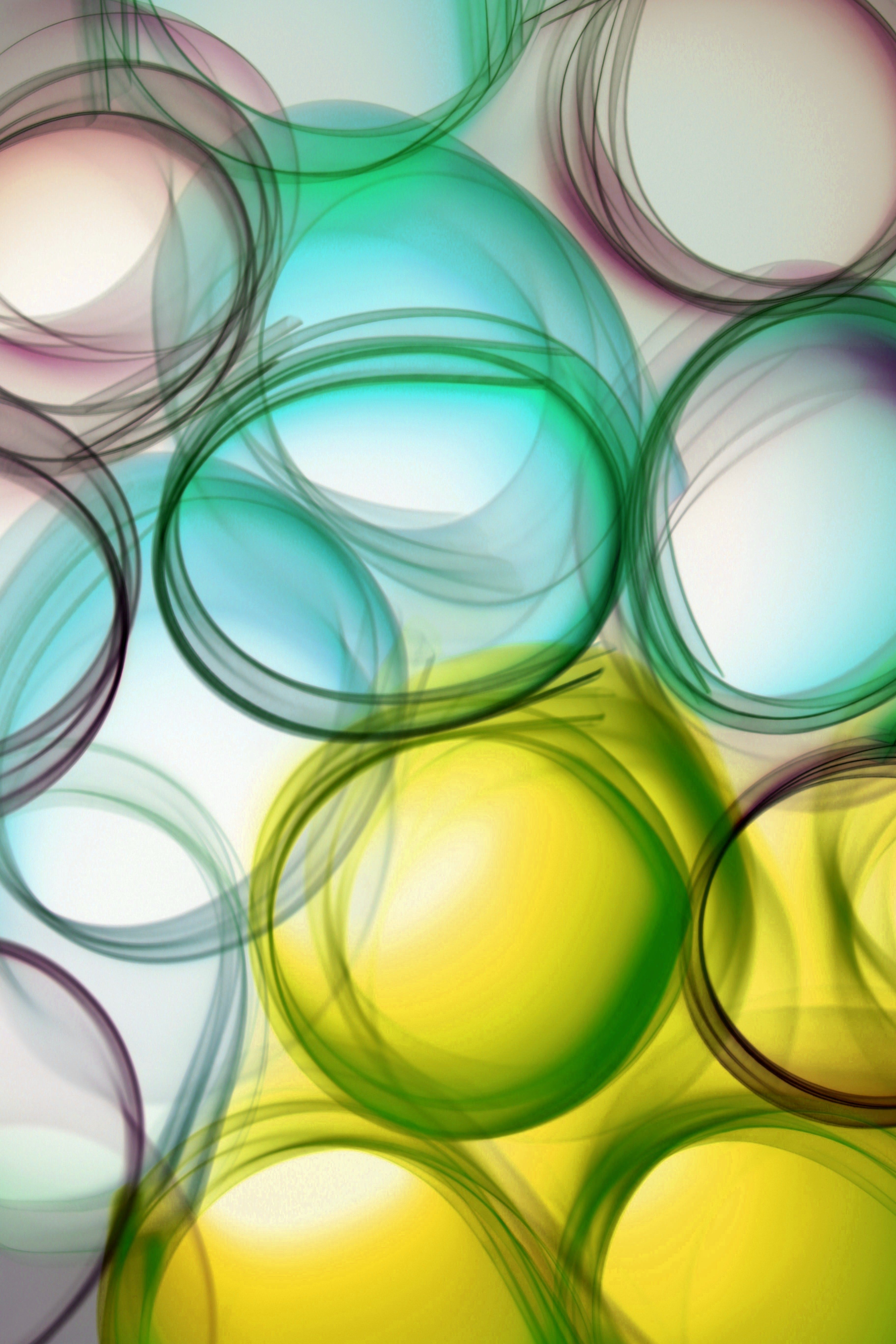 Colorful Abstract Circles Pattern Art · Free Stock Photo