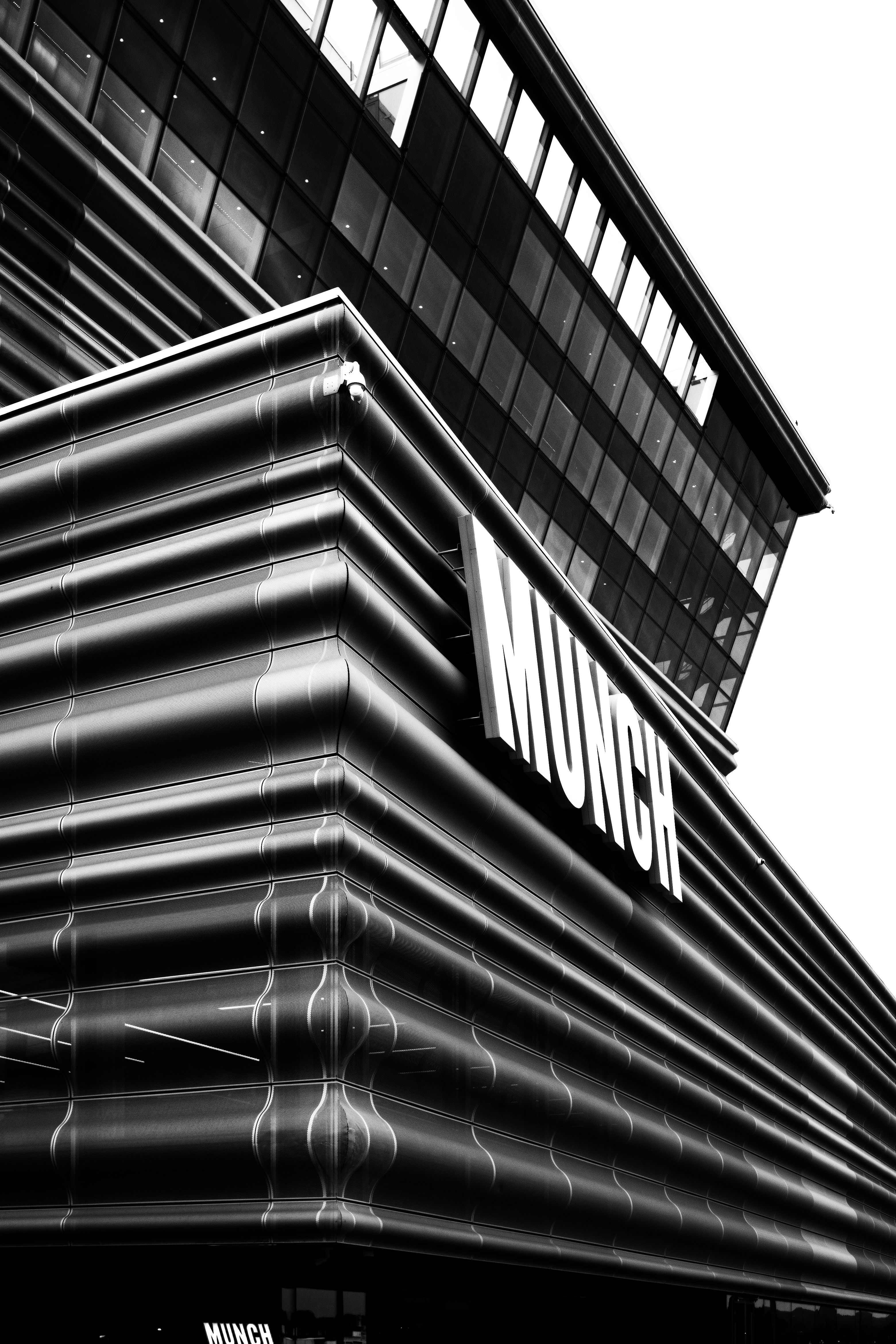 Dramatic View of Munch Museum Exterior · Free Stock Photo