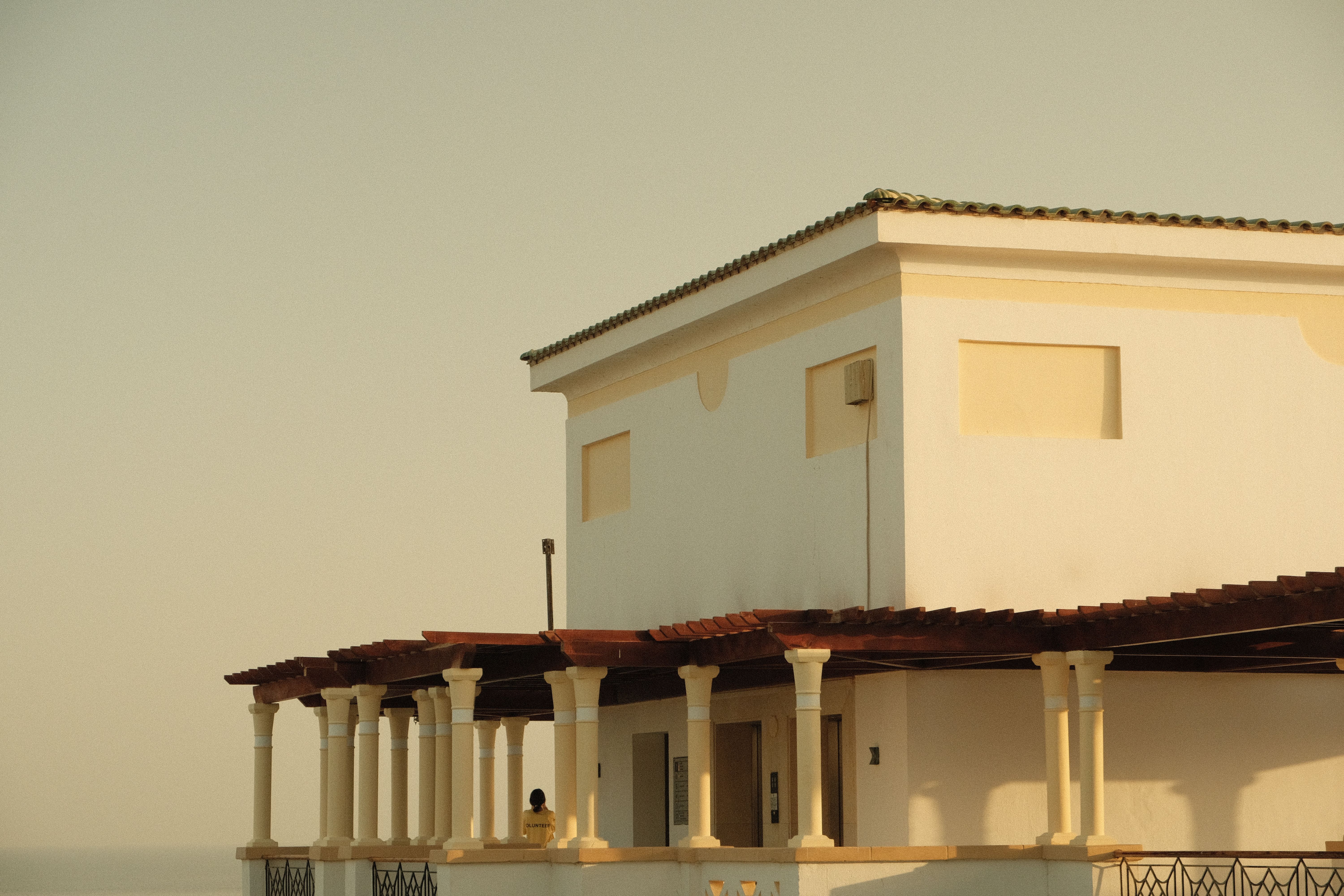 Mediterranean Style Coastal Building with Sea View · Free Stock Photo