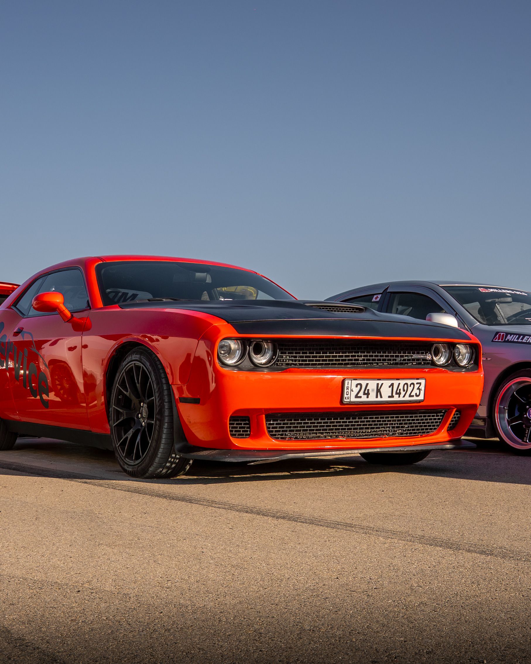 Bright Red Sports Car on Open Road · Free Stock Photo