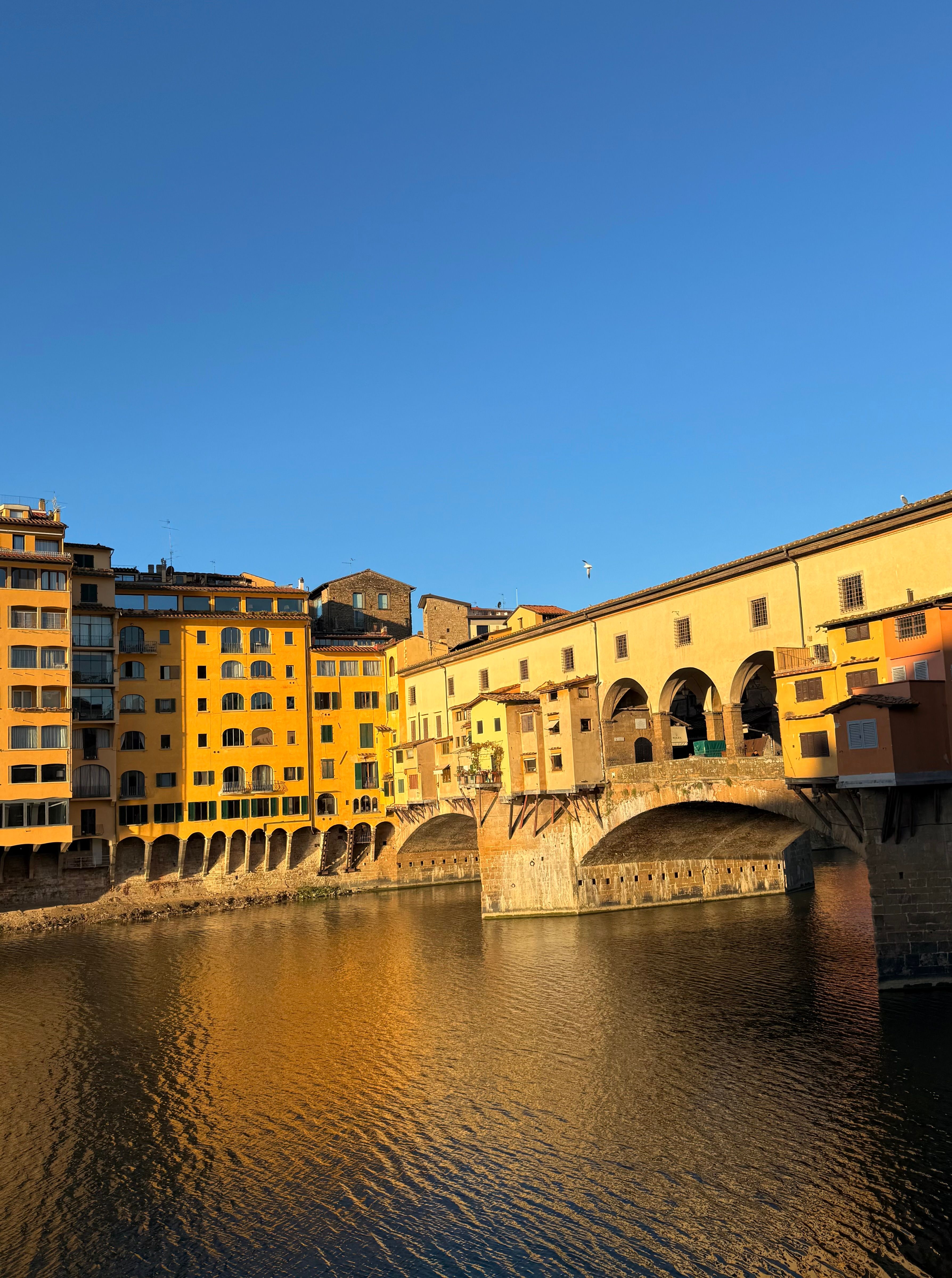 Ponte Vecchio at Sunset in Florence, Italy · Free Stock Photo