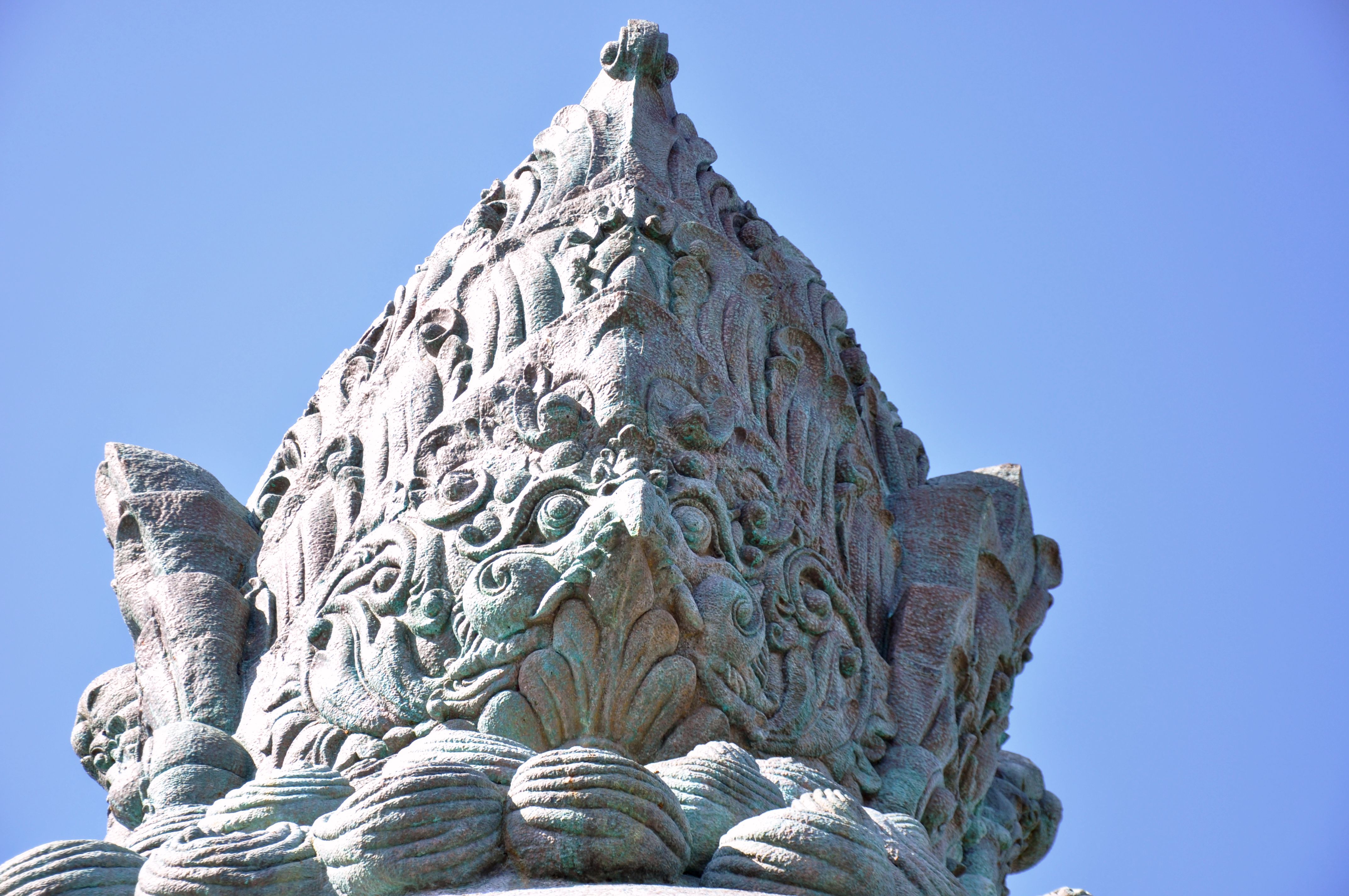 Intricate Garuda Wisnu Kencana Statue in Bali · Free Stock Photo