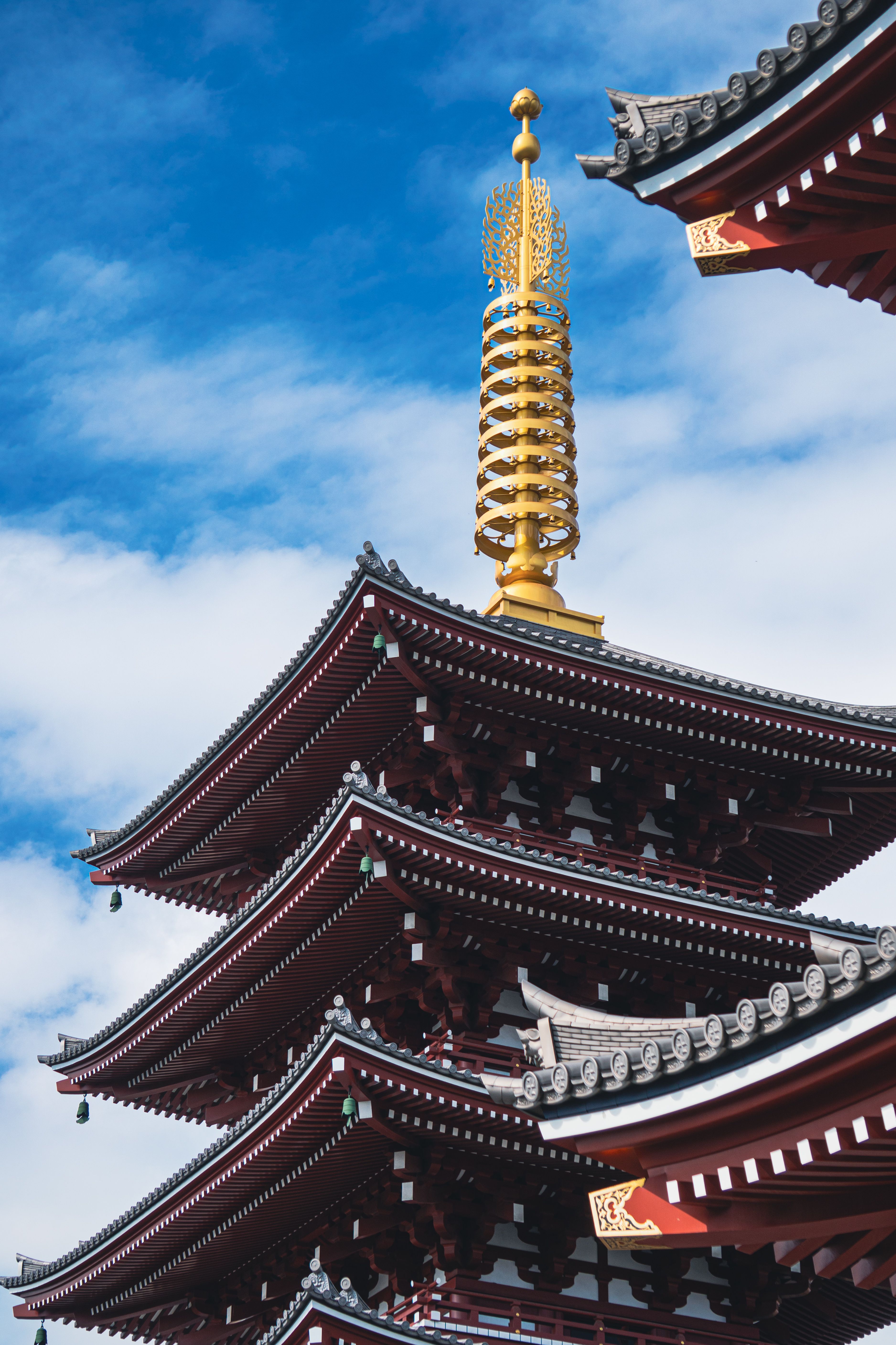 Close-up of Red Wooden Temple · Free Stock Photo