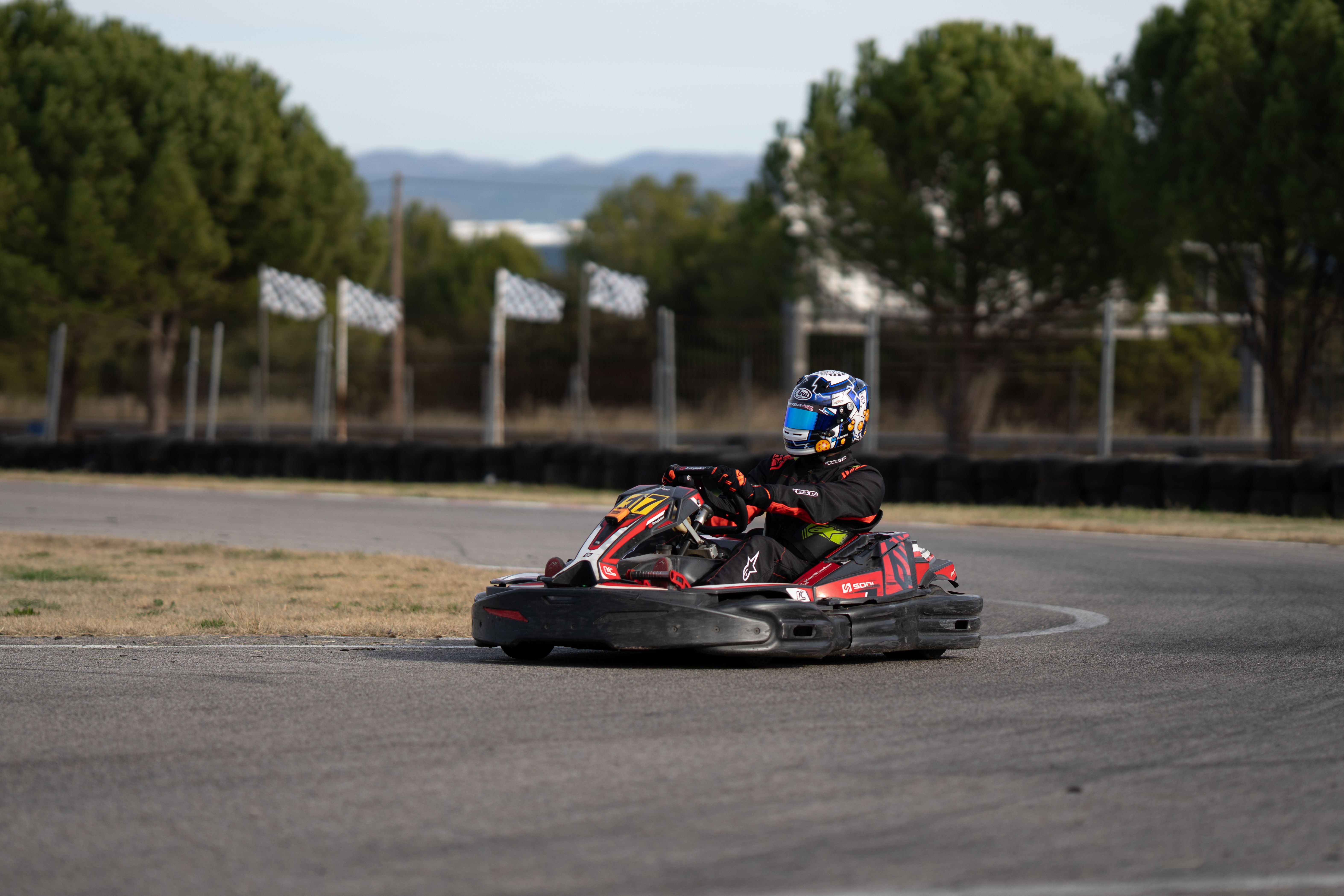 Exciting Outdoor Go-Kart Racing Adventure · Free Stock Photo