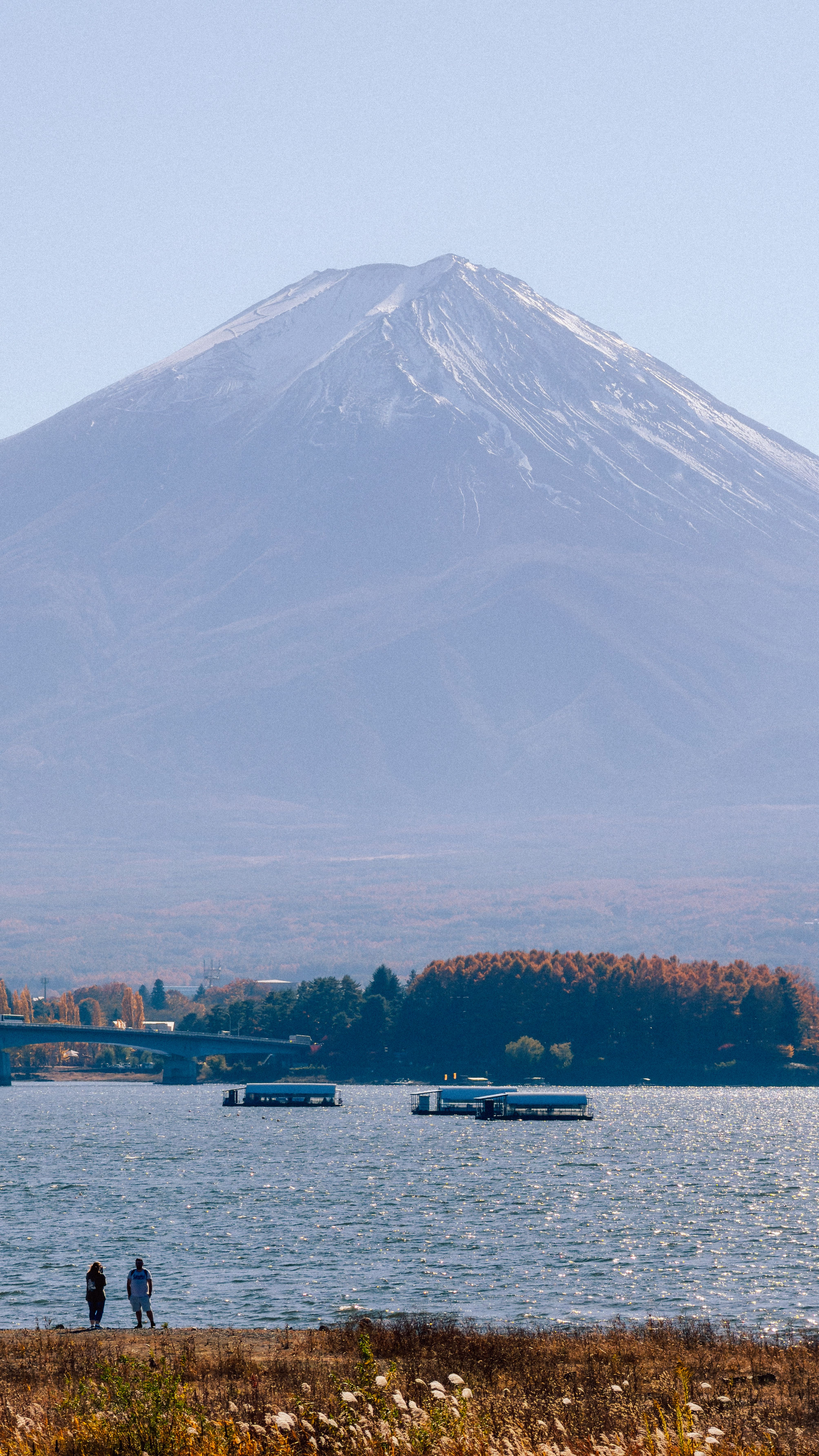 Majestic View of Mount Fuji in Autumn · Free Stock Photo
