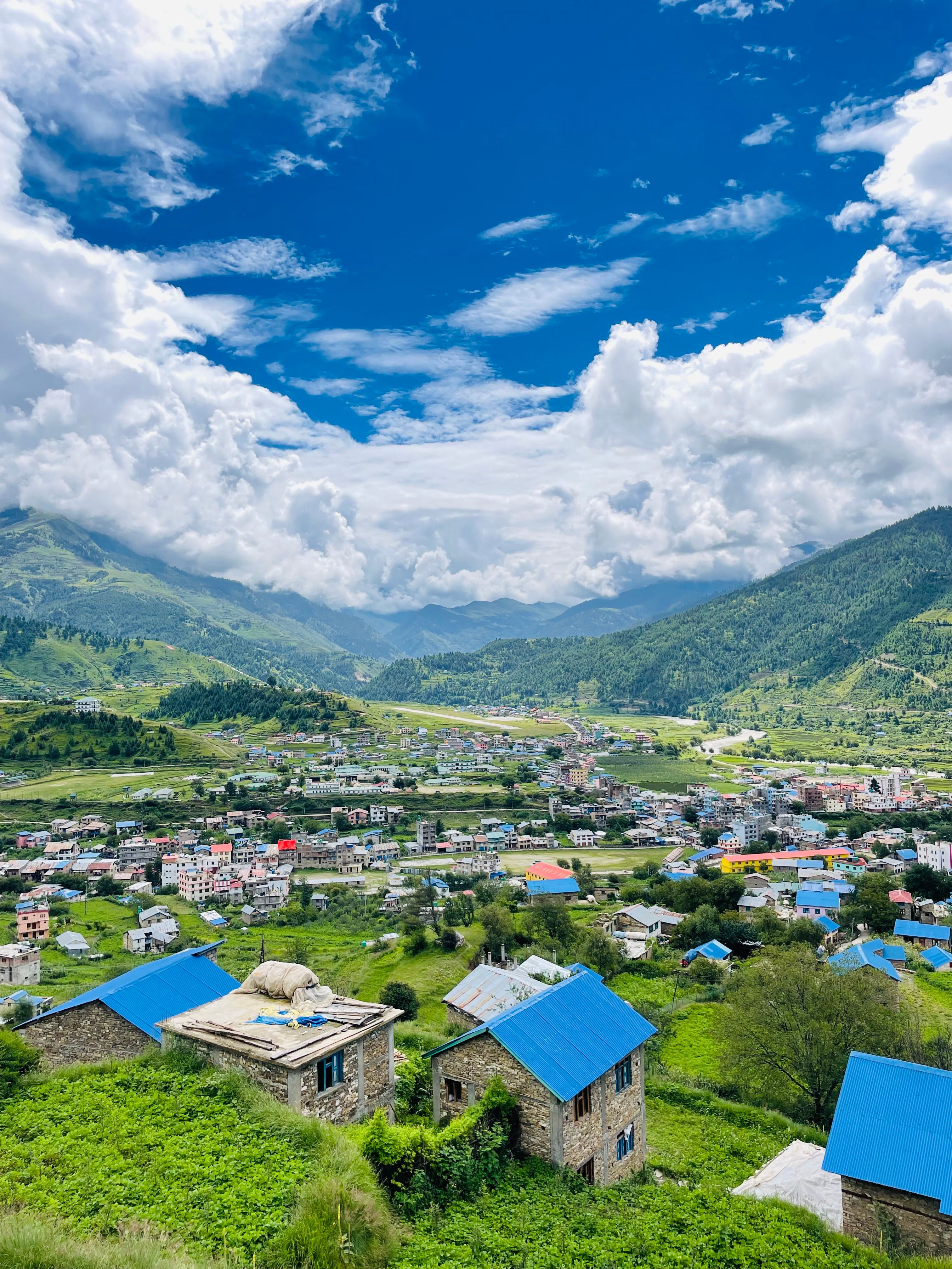 Scenic View of Karnali Province Village in Nepal · Free Stock Photo