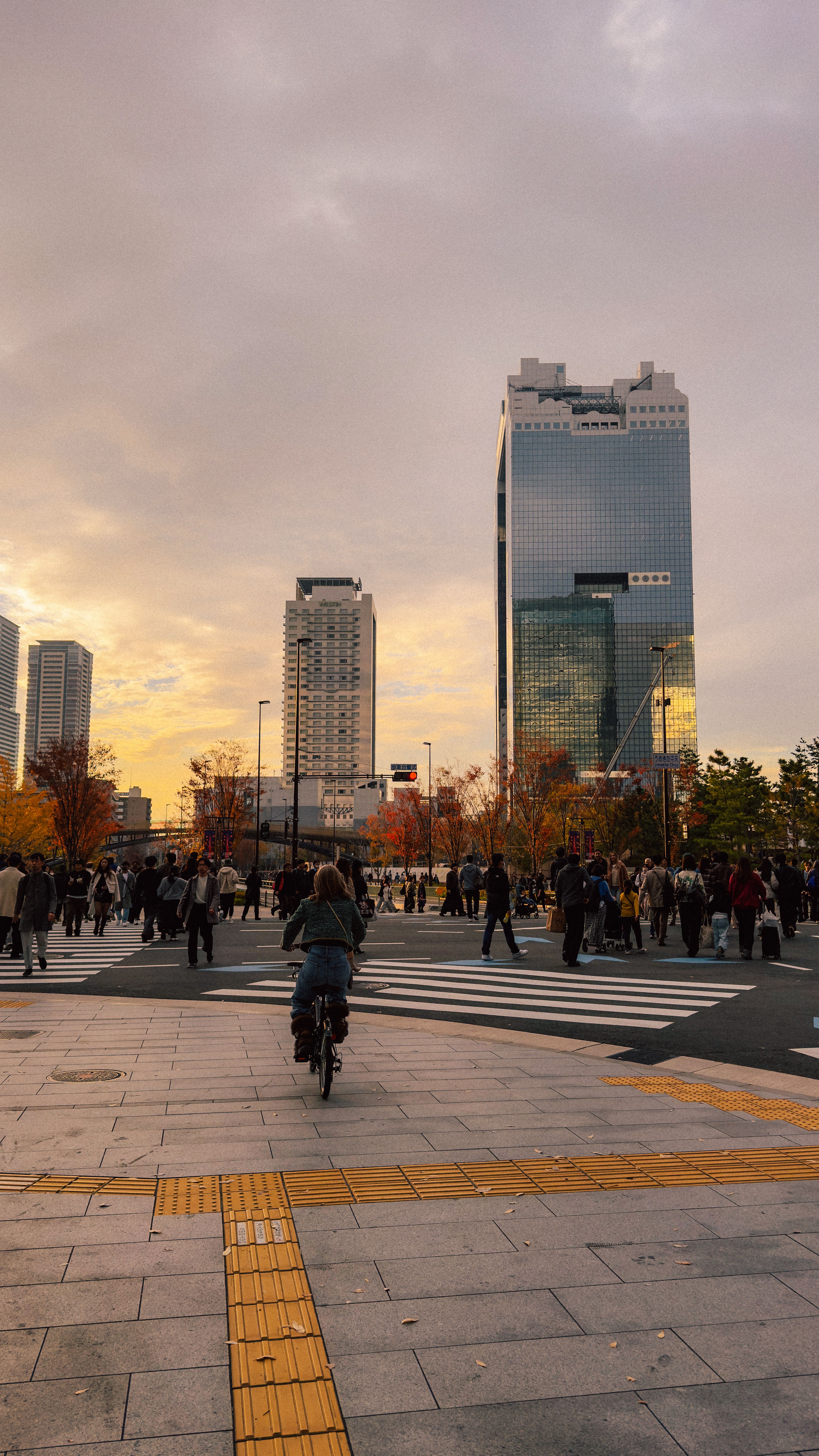 Sunset View of Umeda Sky Building in Osaka · Free Stock Photo