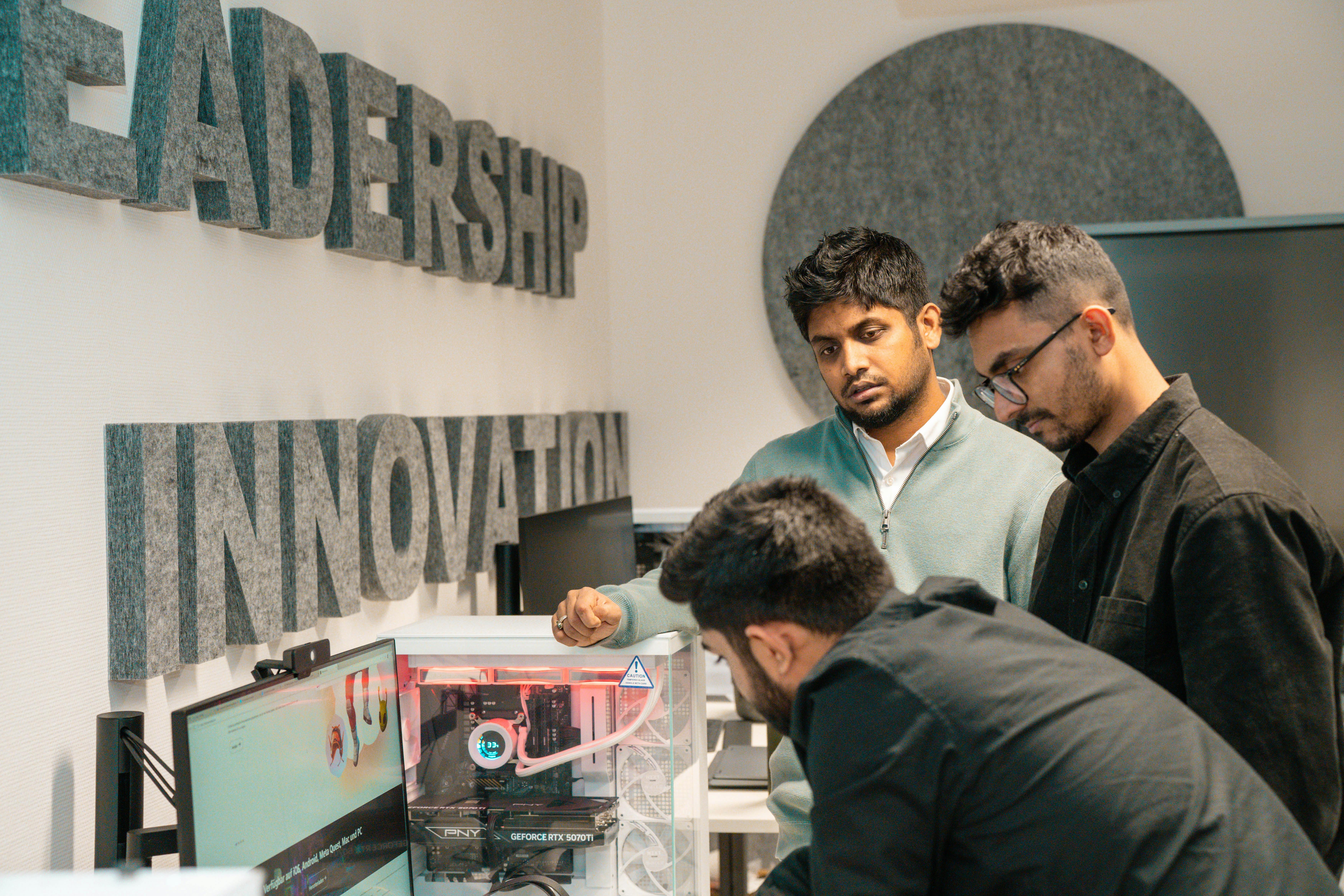 Team Discussion on Technology Innovation · Free Stock Photo