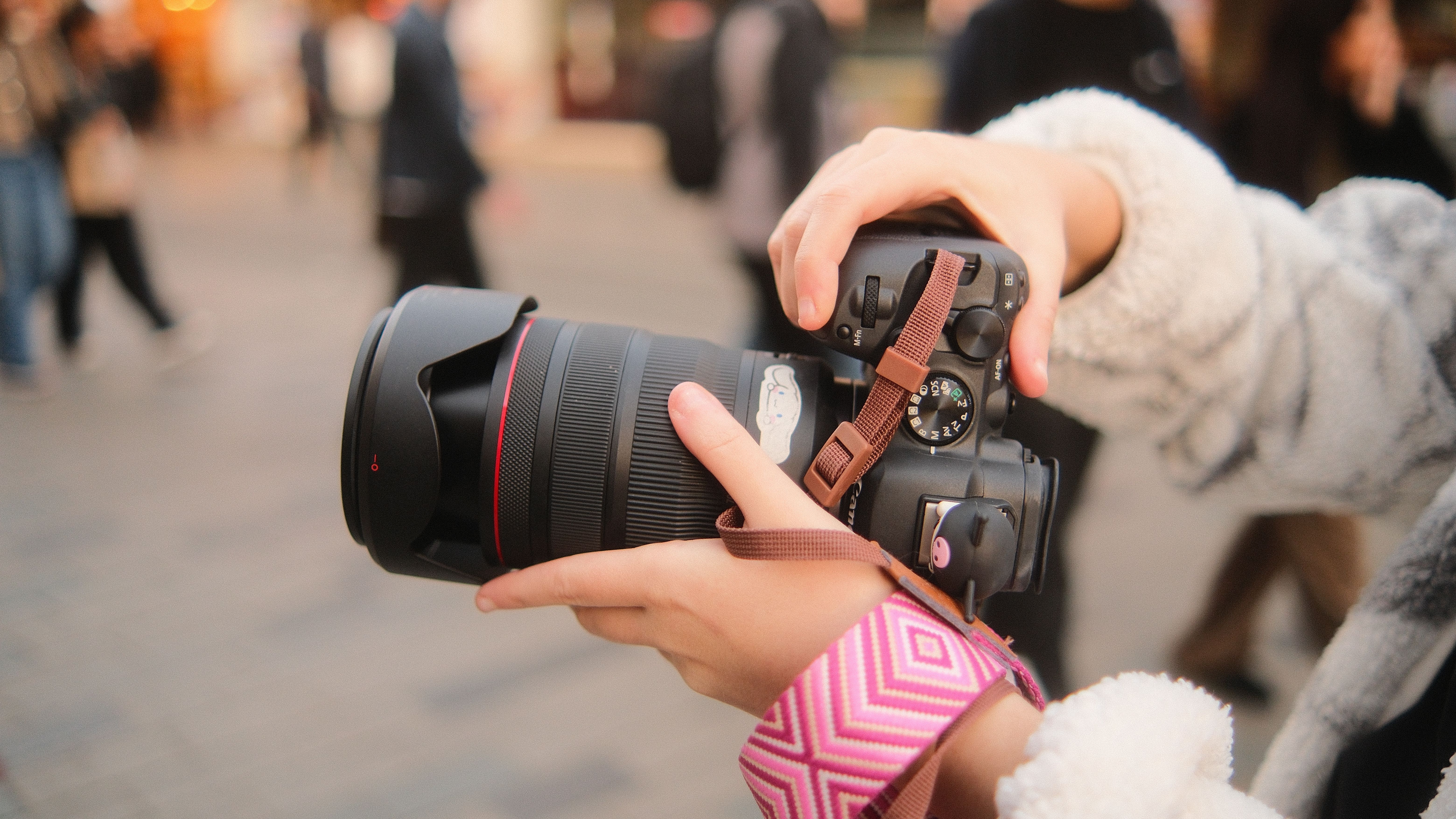 Girl holding a camera · Free Stock Photo