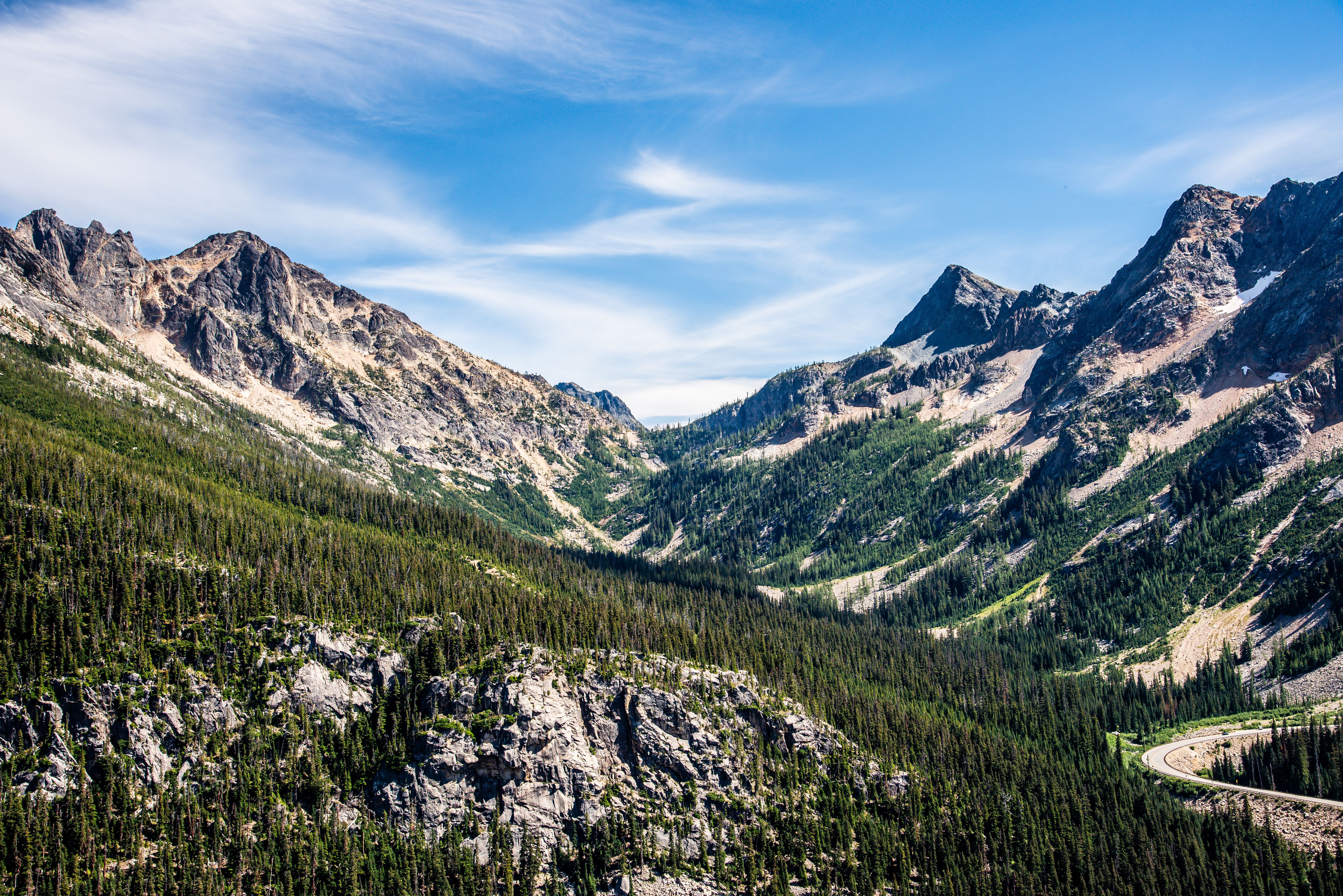 Majestic Mountain Range in Washington State · Free Stock Photo