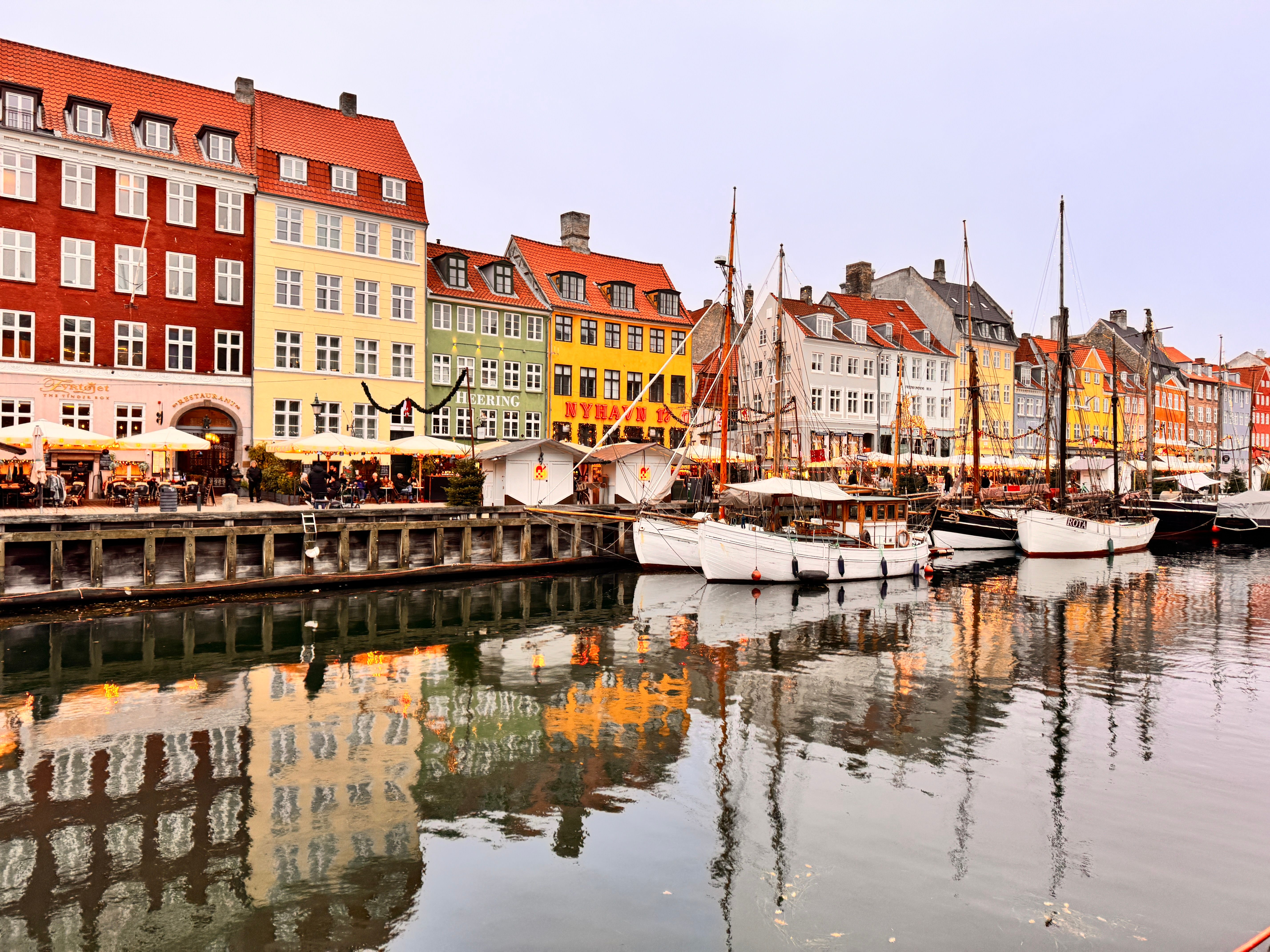 Colorful Nyhavn Canal in Copenhagen Denmark · Free Stock Photo