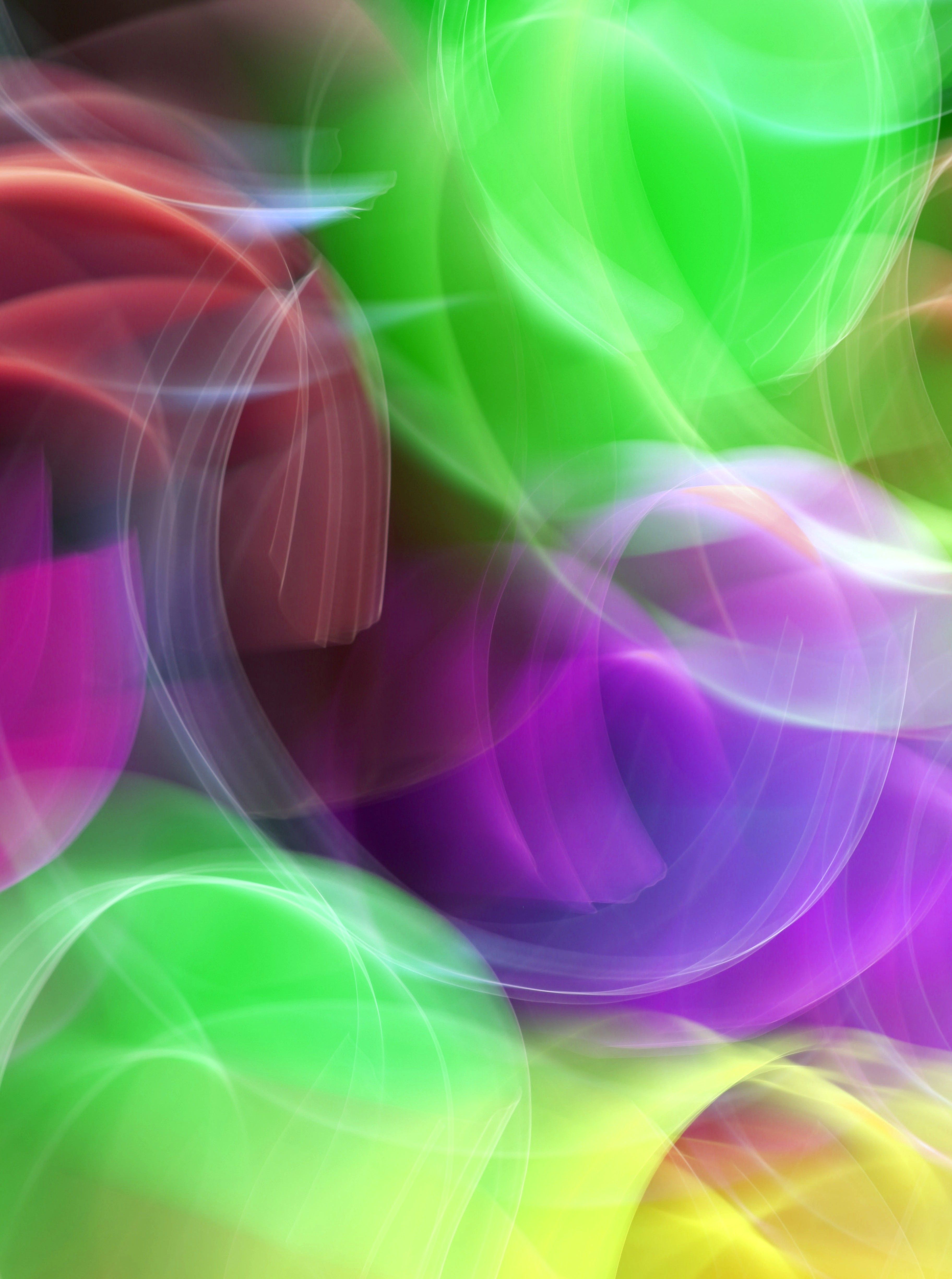 Vibrant Abstract Light Painting in Motion · Free Stock Photo