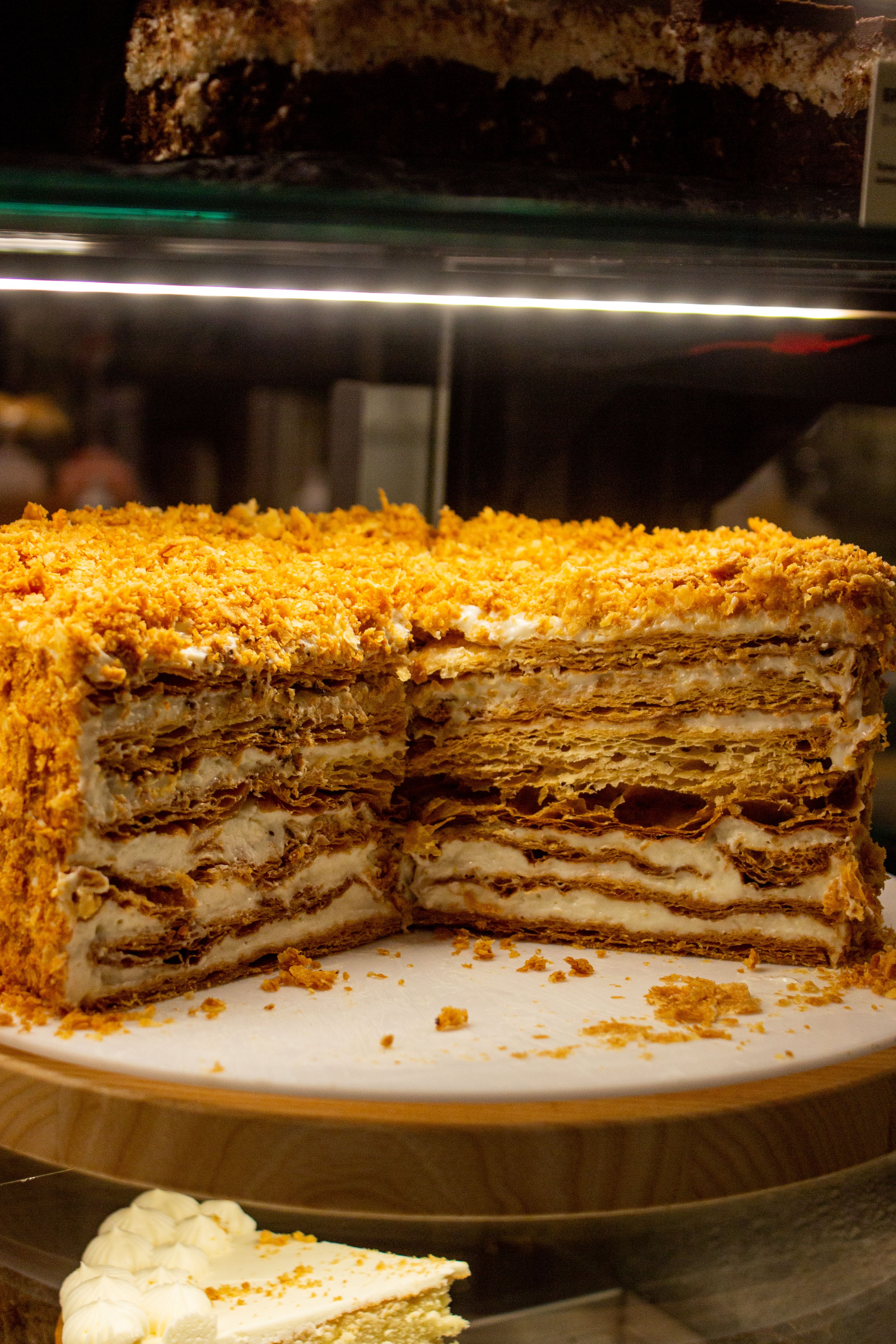 Delectable Layered Honey Cake with Flaky Crust · Free Stock Photo