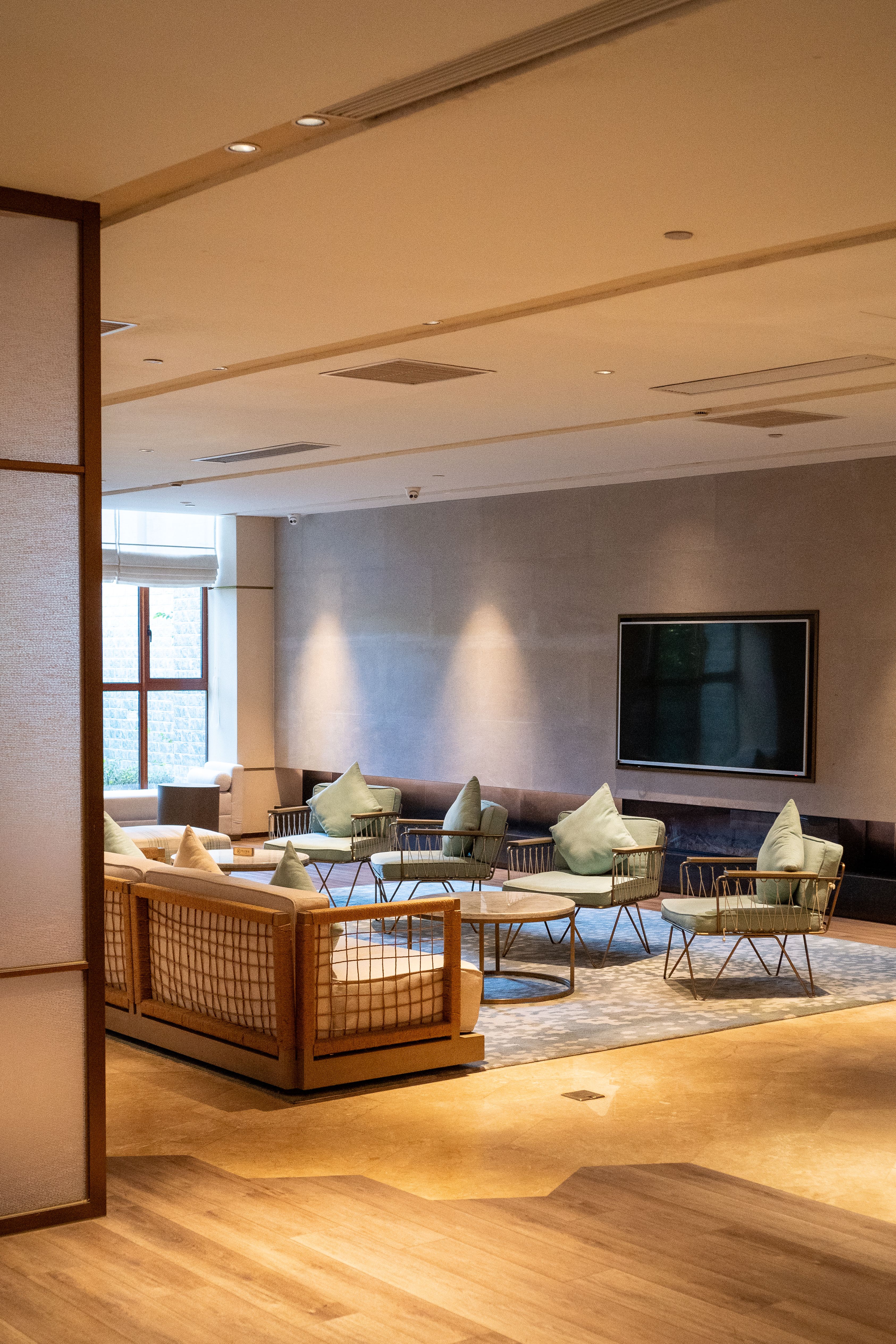 Modern Hotel Lounge Interior in Hangzhou · Free Stock Photo