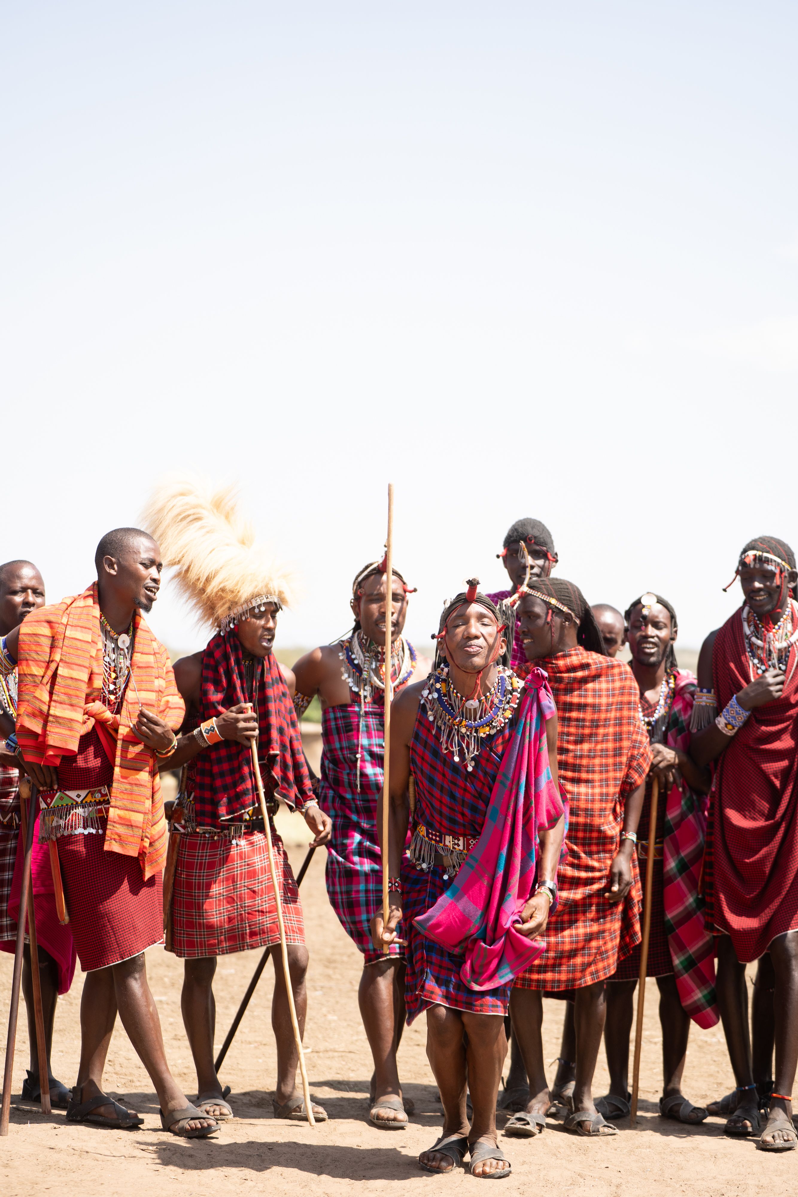 Group of Women Dancing the Traditional Dhimsa Dance · Free Stock Photo