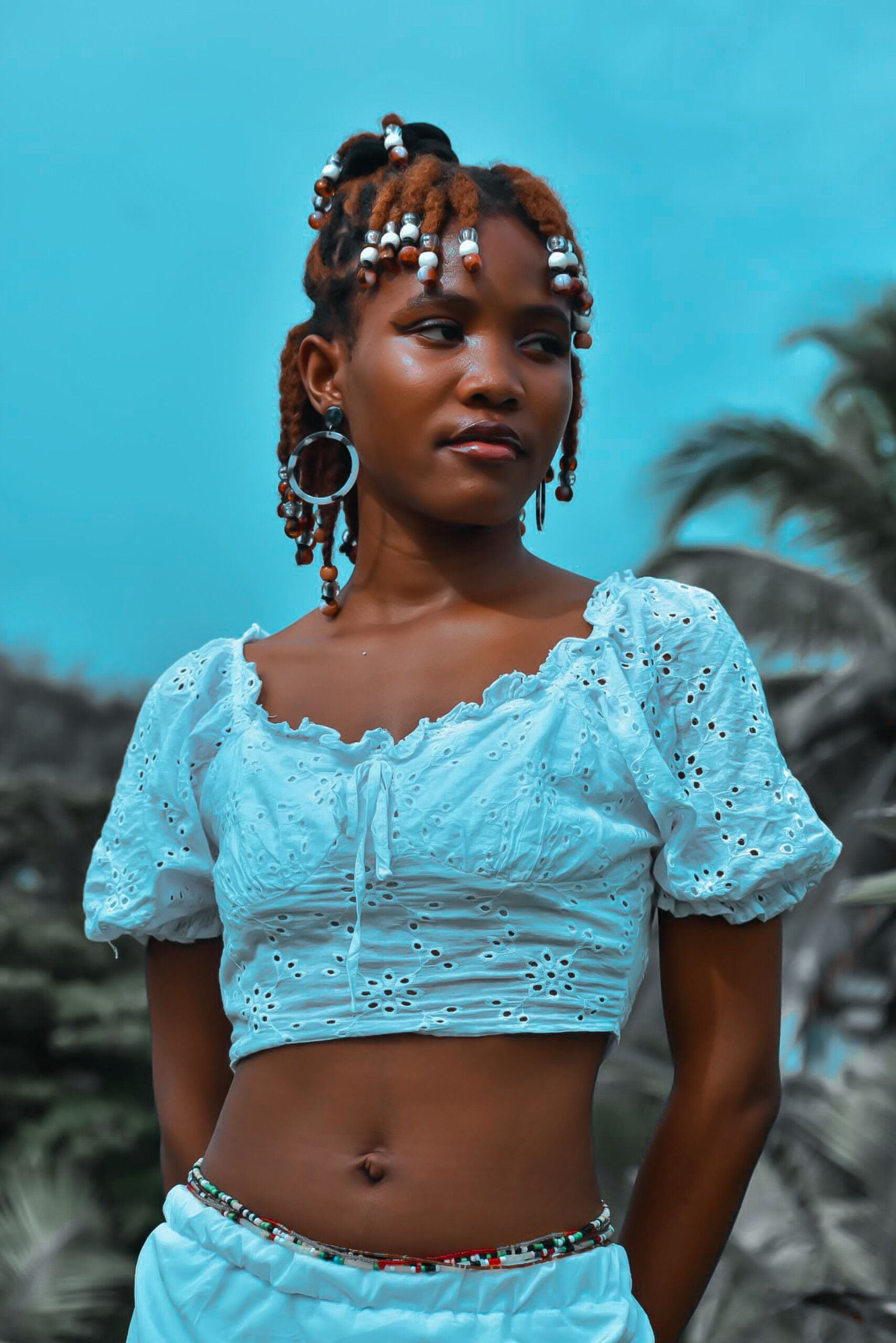 Portrait of a Stylish Young Woman in Monrovia · Free Stock Photo