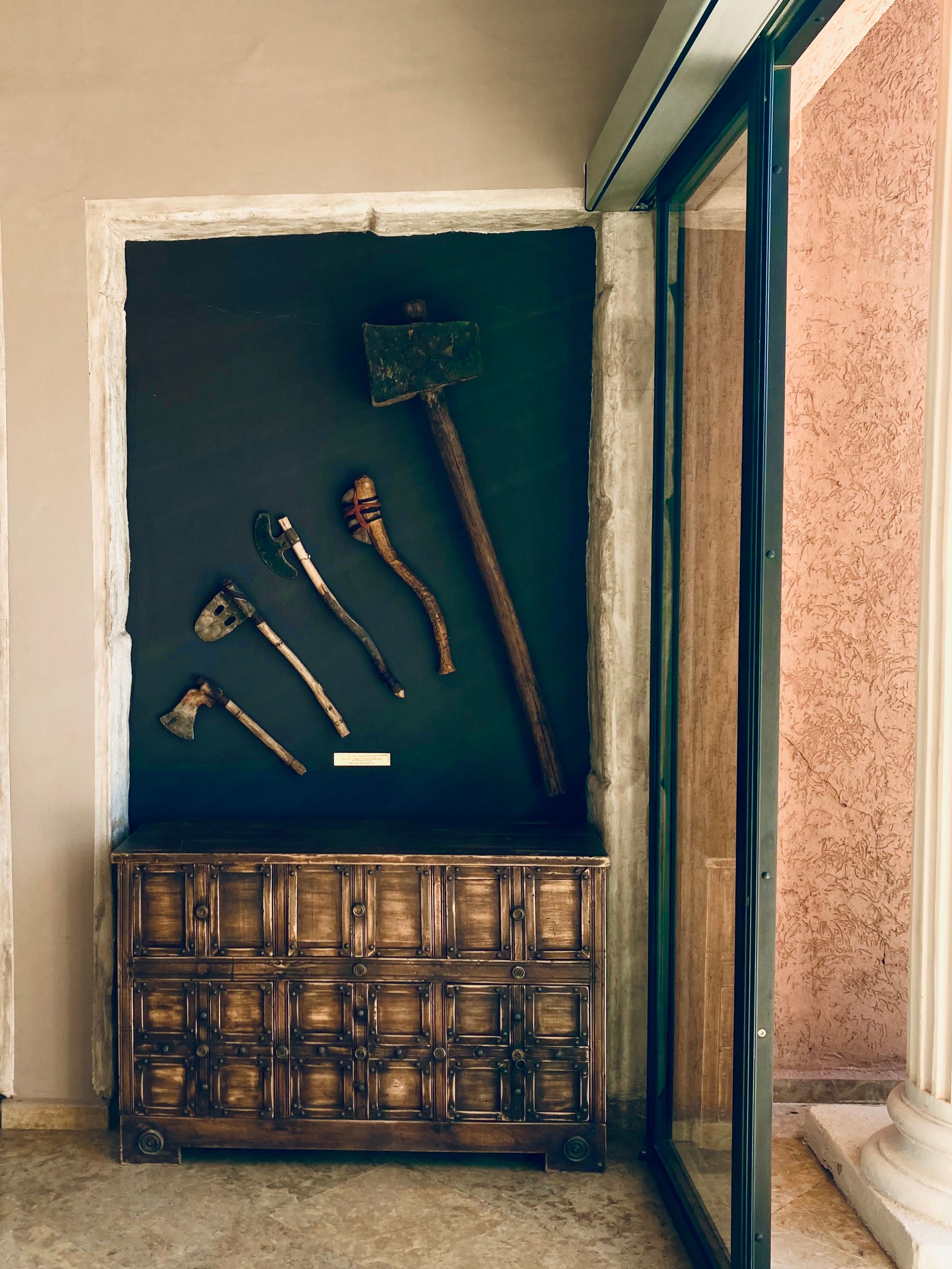 Traditional Moroccan Axes Display in Ouarzazate · Free Stock Photo